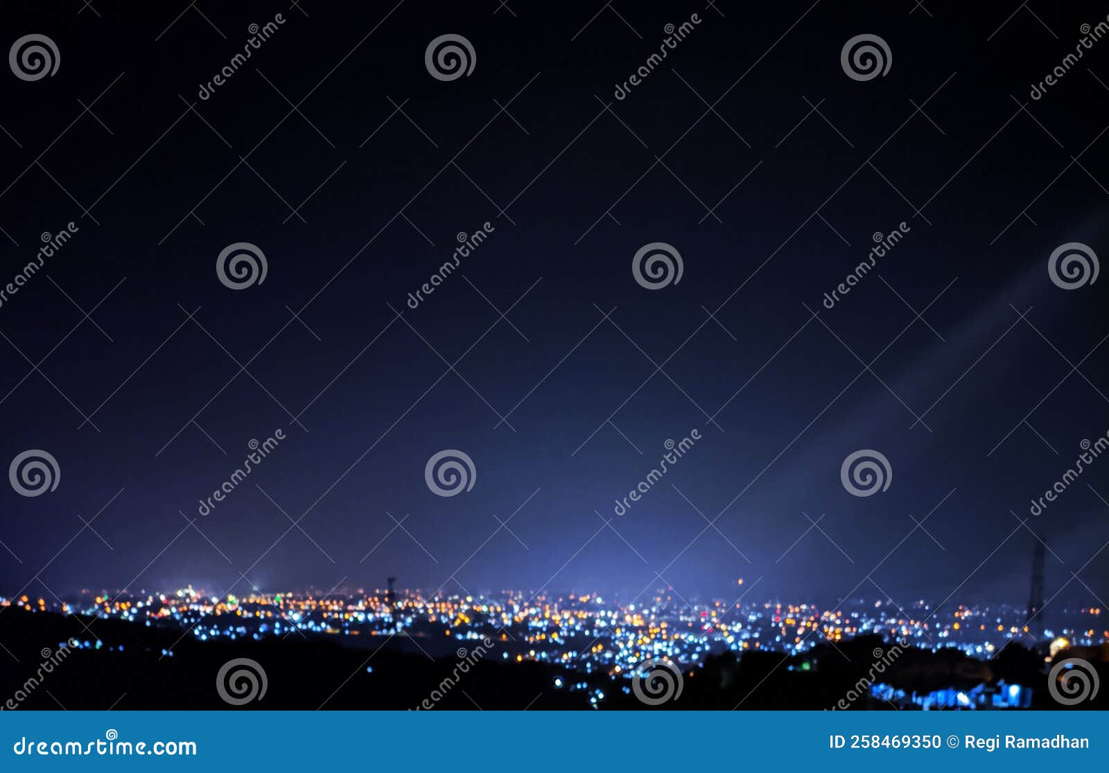 City Lights and Human Perspective Stock Photo - Image of lights ...