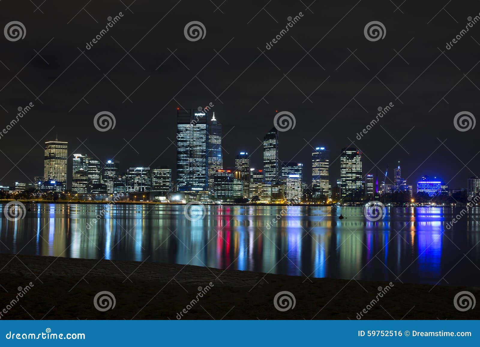 City Lights editorial photo. Image of highrise, city - 59752516