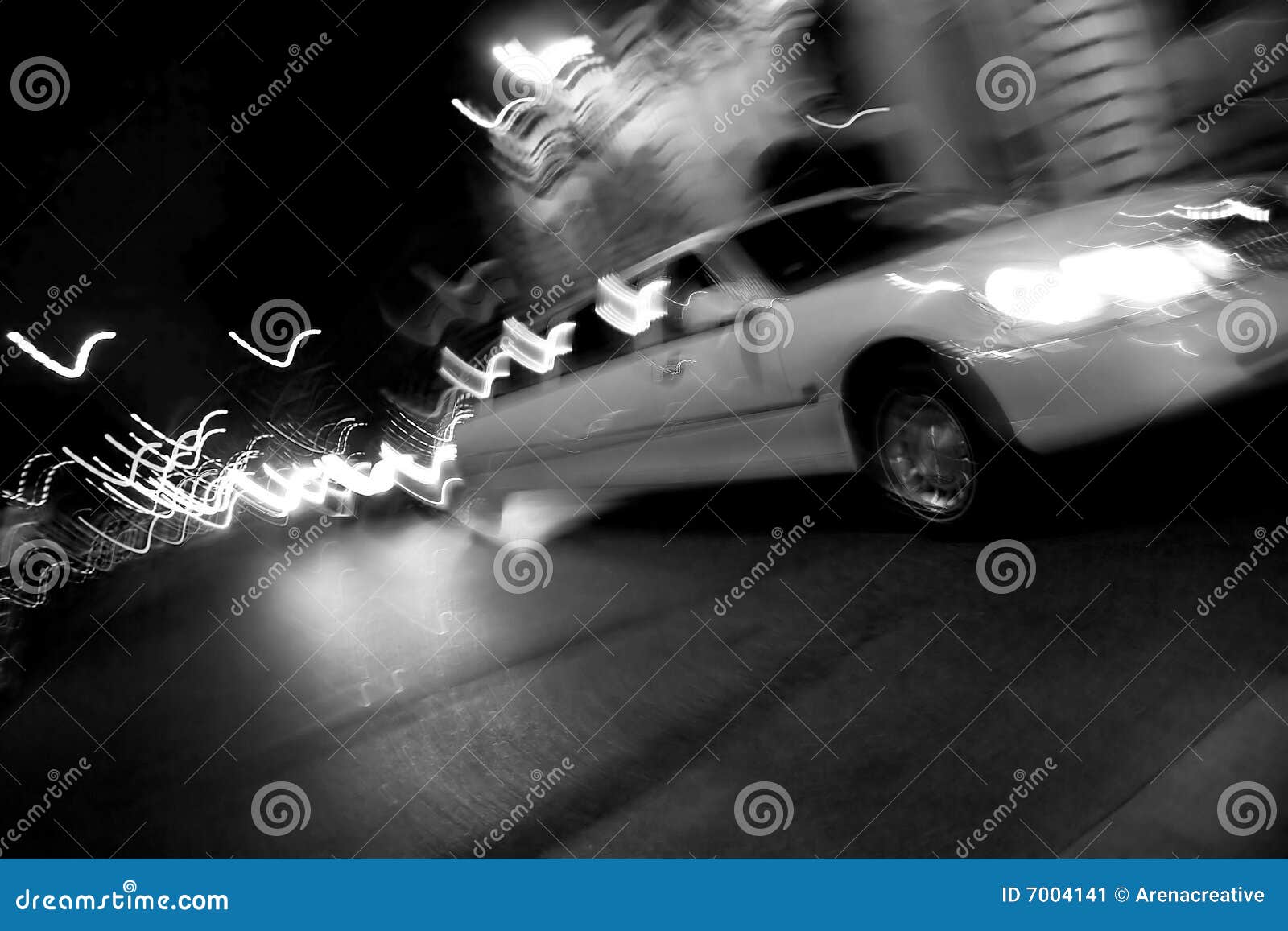 City Limo at Night stock image. Image of cosmopolitan - 7004141
