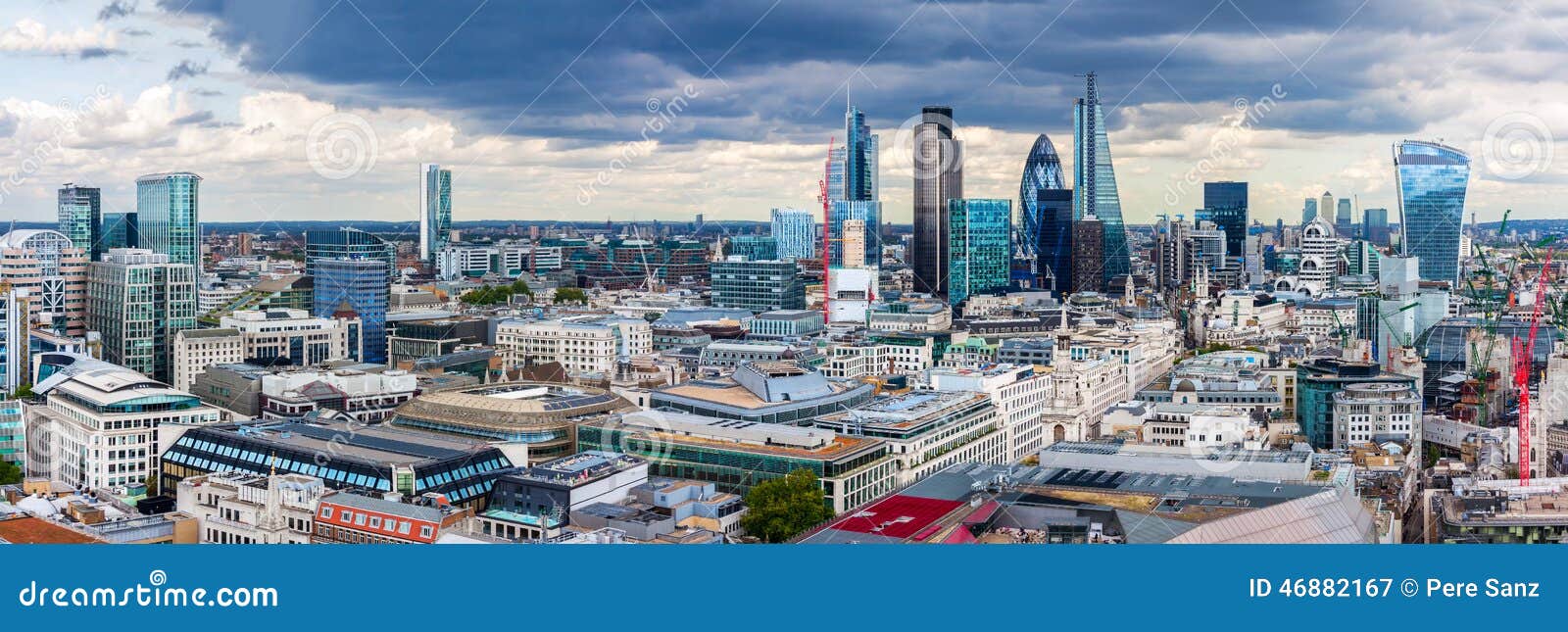 The City of London stock image. Image of building, skyscraper - 46882167
