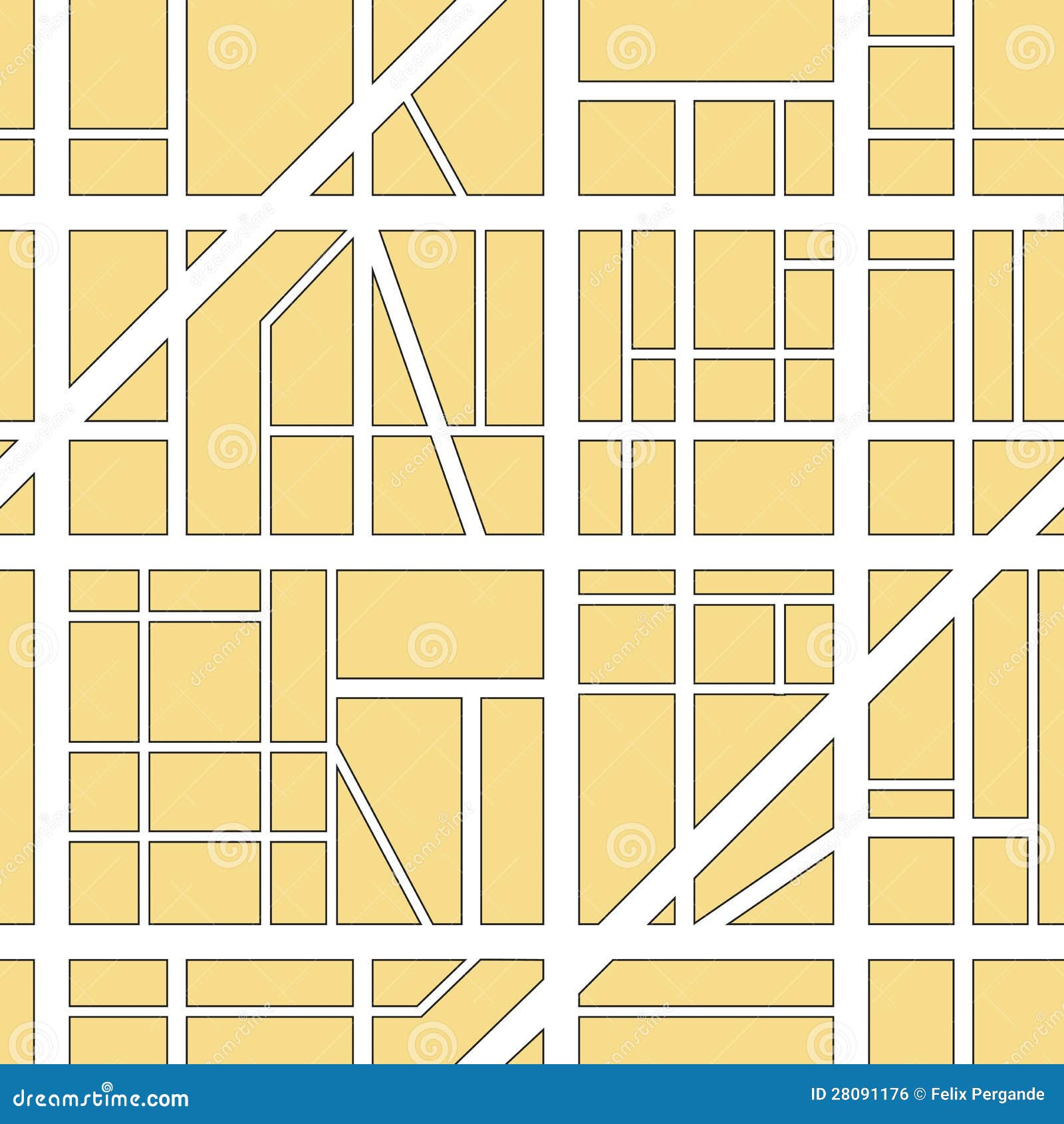Blank Street Map For Kids