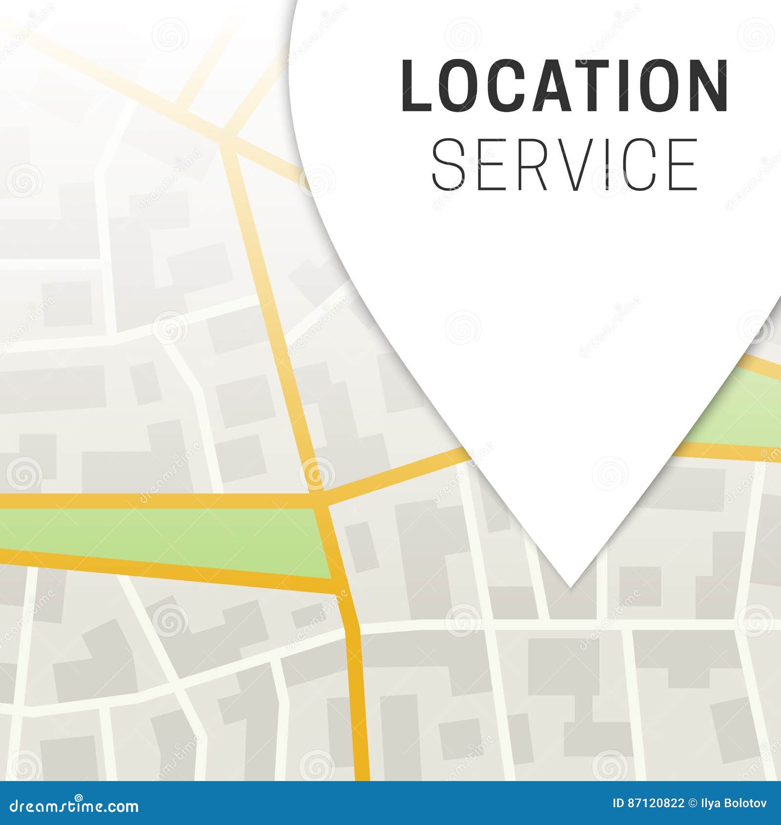 City Map Background. stock vector. Illustration of local - 87120822