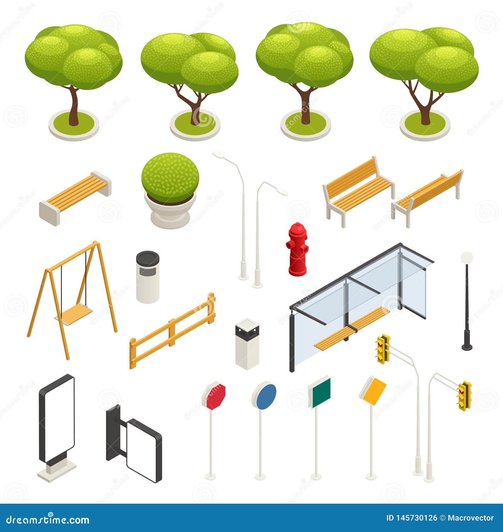 City Map Elements Constructor Isometric Icon Set Stock Vector ... City Map Elements Constructor Isometric Icon Set Stock Vector ...