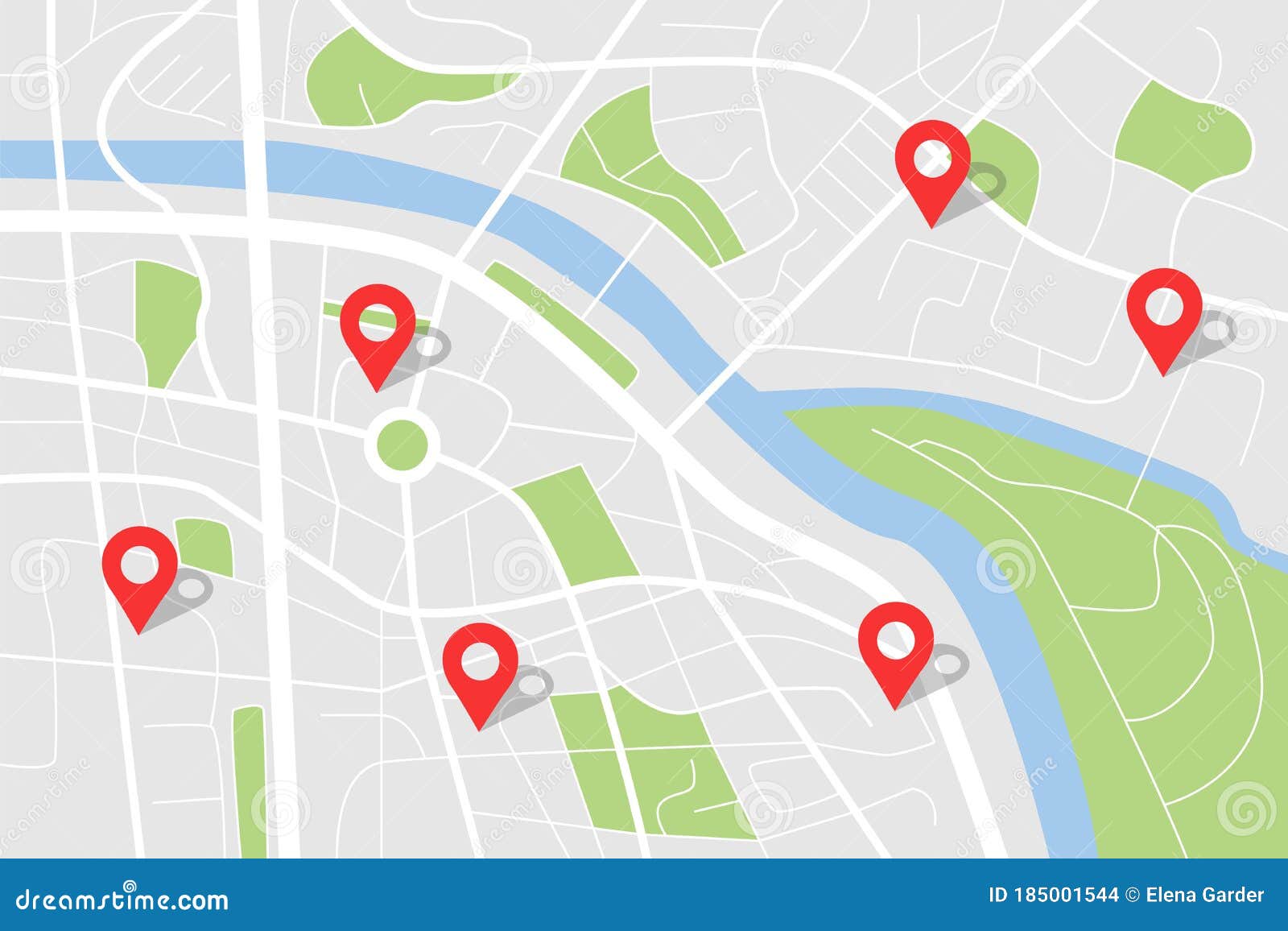 City Map for GPS Route. Vector Street Navigation. Road Plan. Stock ... City Map for GPS Route. Vector Street Navigation. Road Plan. Stock ...