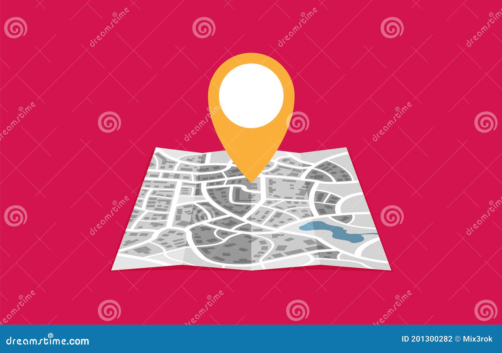 City Map Graphic Flat Vector Stock Vector - Illustration of city ...