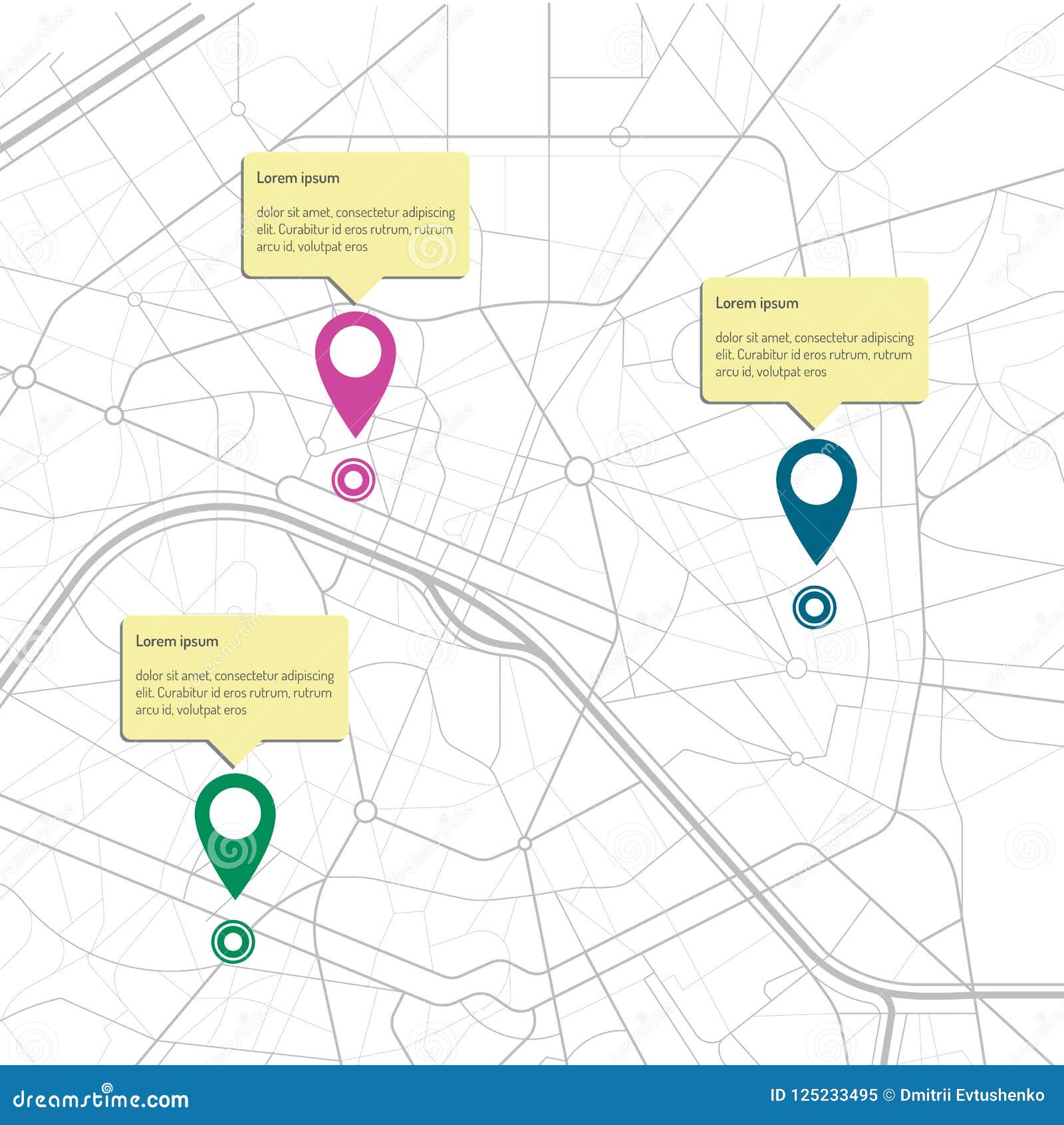 City Map Infographic
