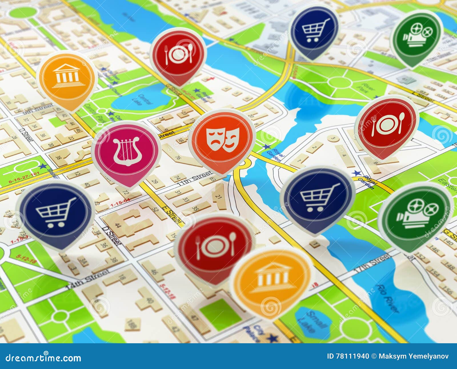 Map City Pins Icons Stock Illustrations – 171 Map City Pins Icons Stock ...