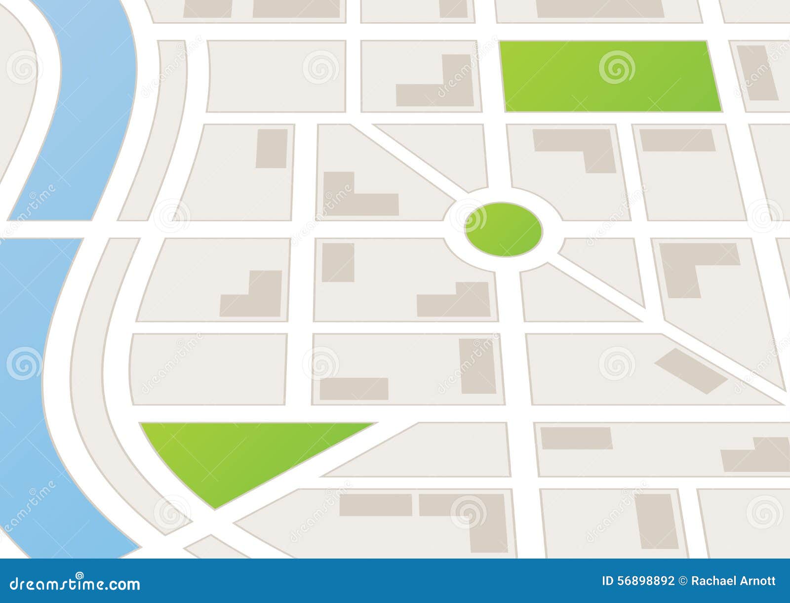 City Map stock vector. Illustration of street, graphic - 56898892