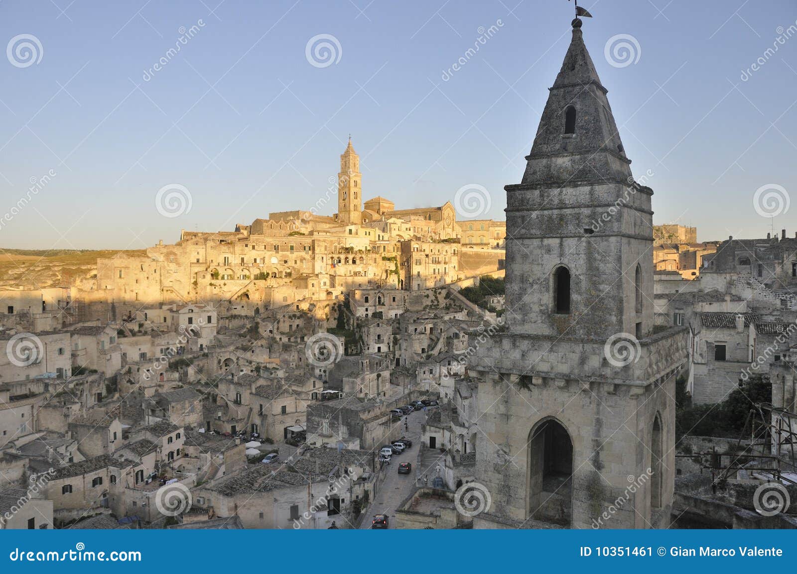 City of Matera stock image. Image of ravine, rocks, architecture - 10351461
