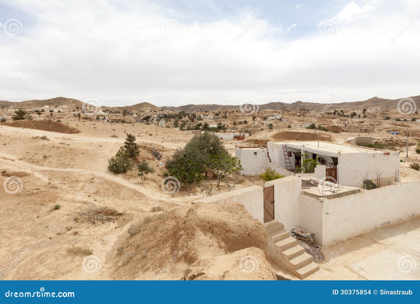 City of Matmata, Tunisia stock photo. Image of sand, building - 30375854