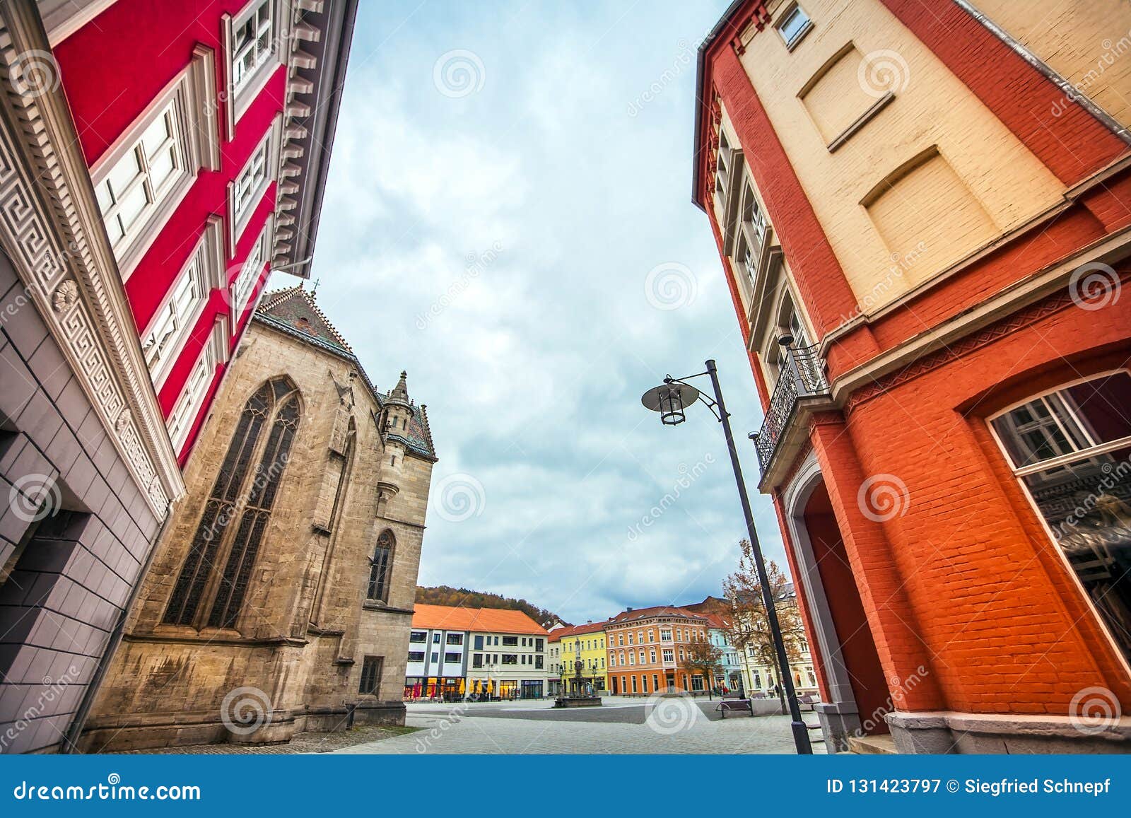 The City of Meiningen in Thuringia Germany Editorial Photography ...