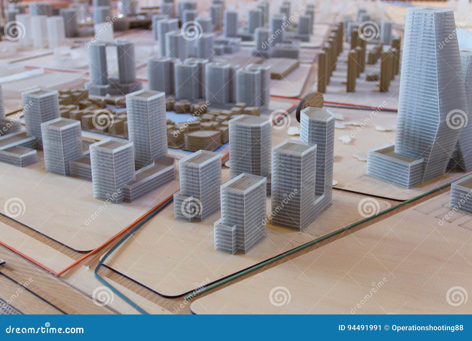 City model stock image. Image of business, corporate - 94491991