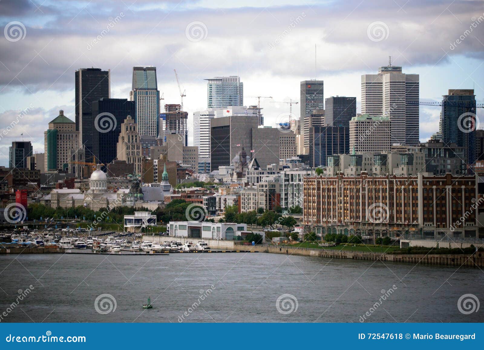 City of Montreal editorial stock photo. Image of buildings - 72547618