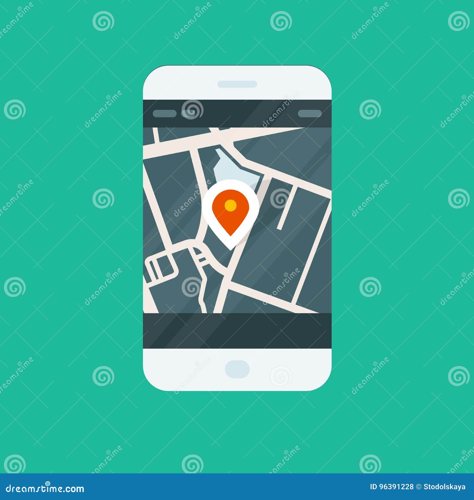 Map Of The City. Navigation Tourist Guide, Route Urban Chart ...