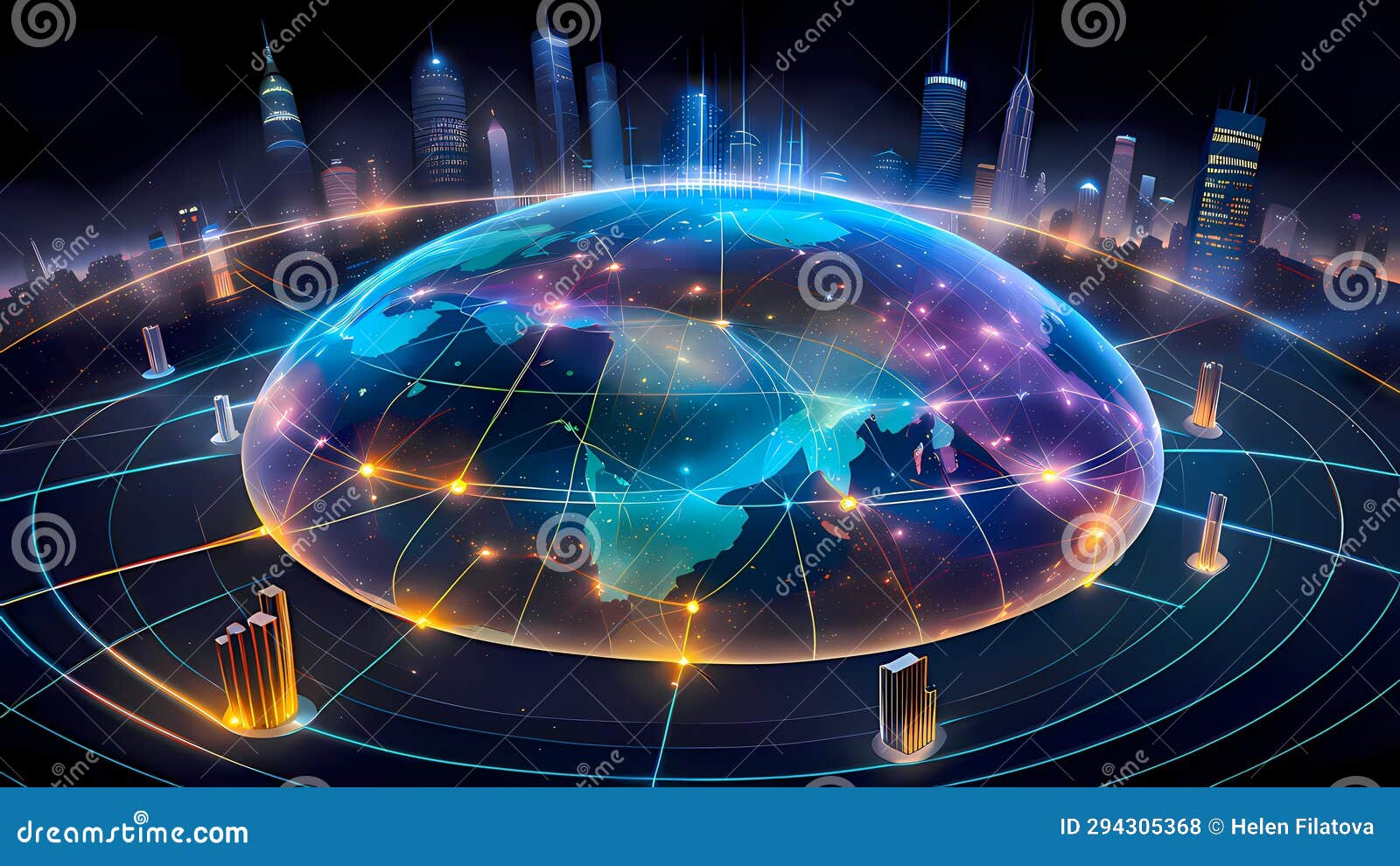 City Network Connections - the Concept of Telecommunication and ...