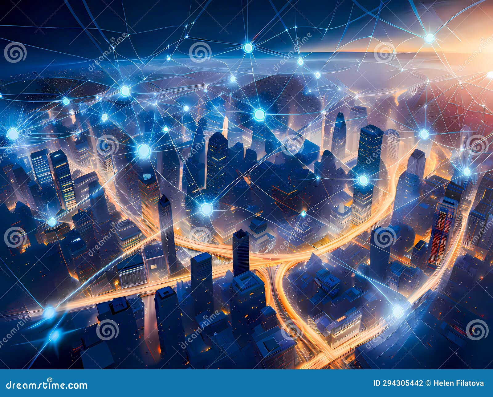 City Network Connections - the Concept of Telecommunication and ...