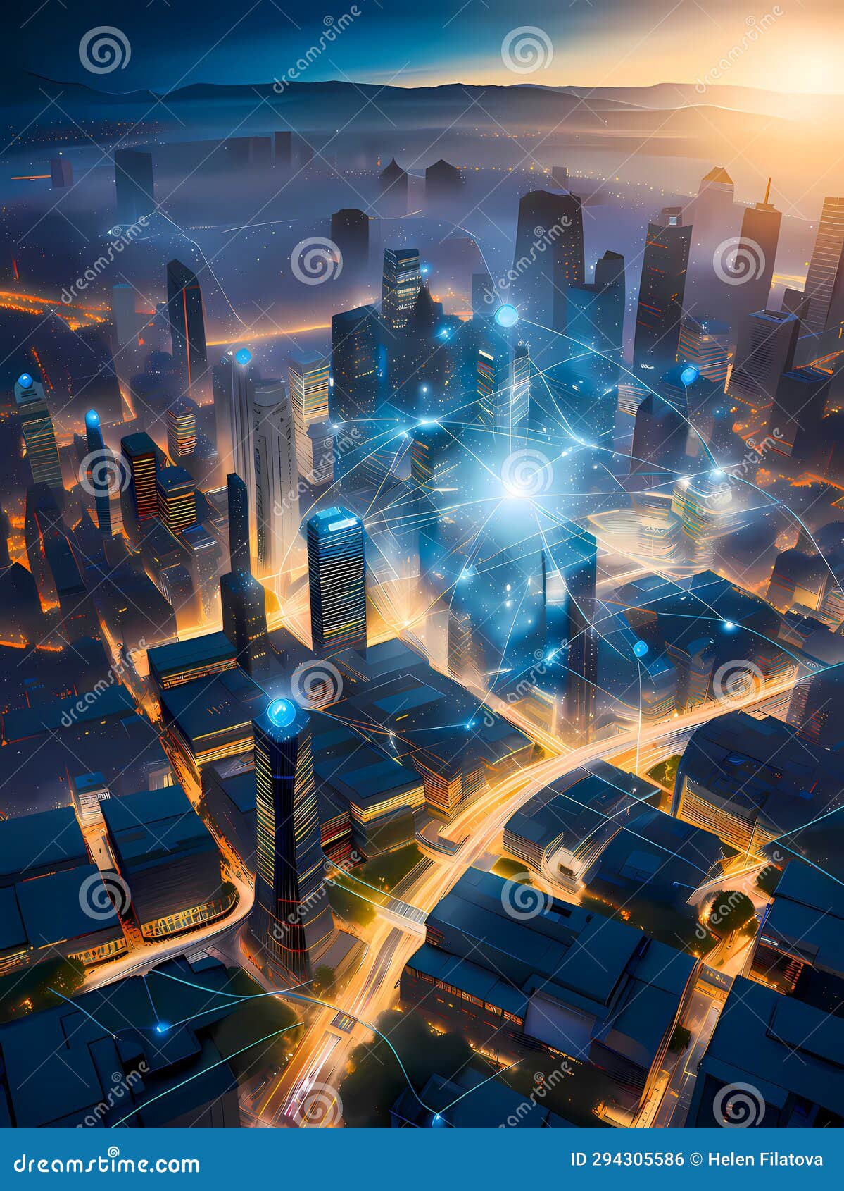 City Network Connections - the Concept of Telecommunication and ...