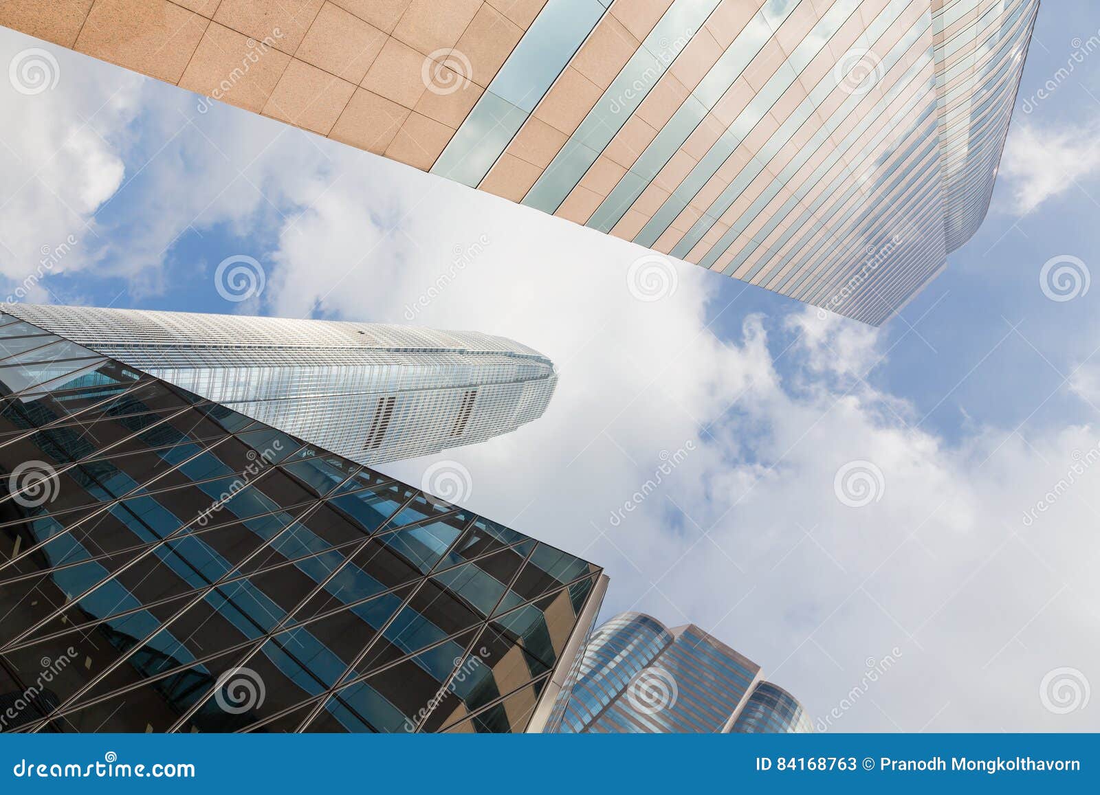 City Office Building Bottom View Stock Image - Image of building ...