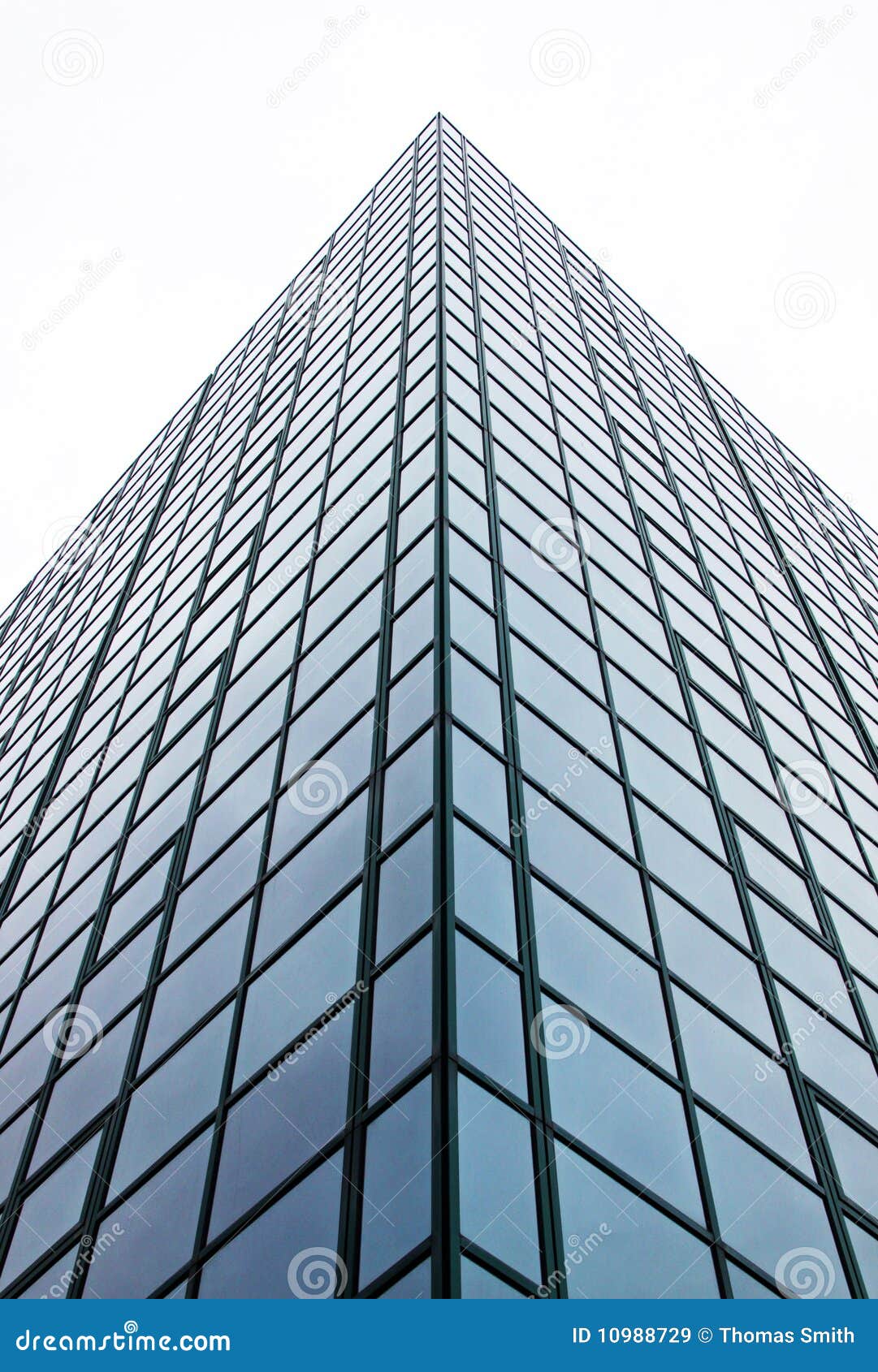 City Office Tower Block Building Stock Image - Image of commute ...