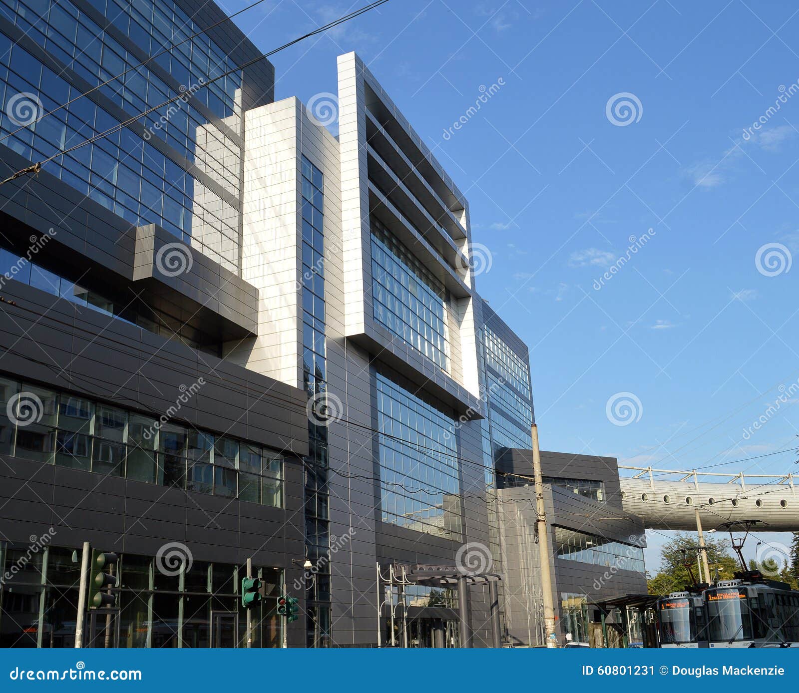 City Offices Complex, Bucharest, Romania Editorial Photo - Image of ...