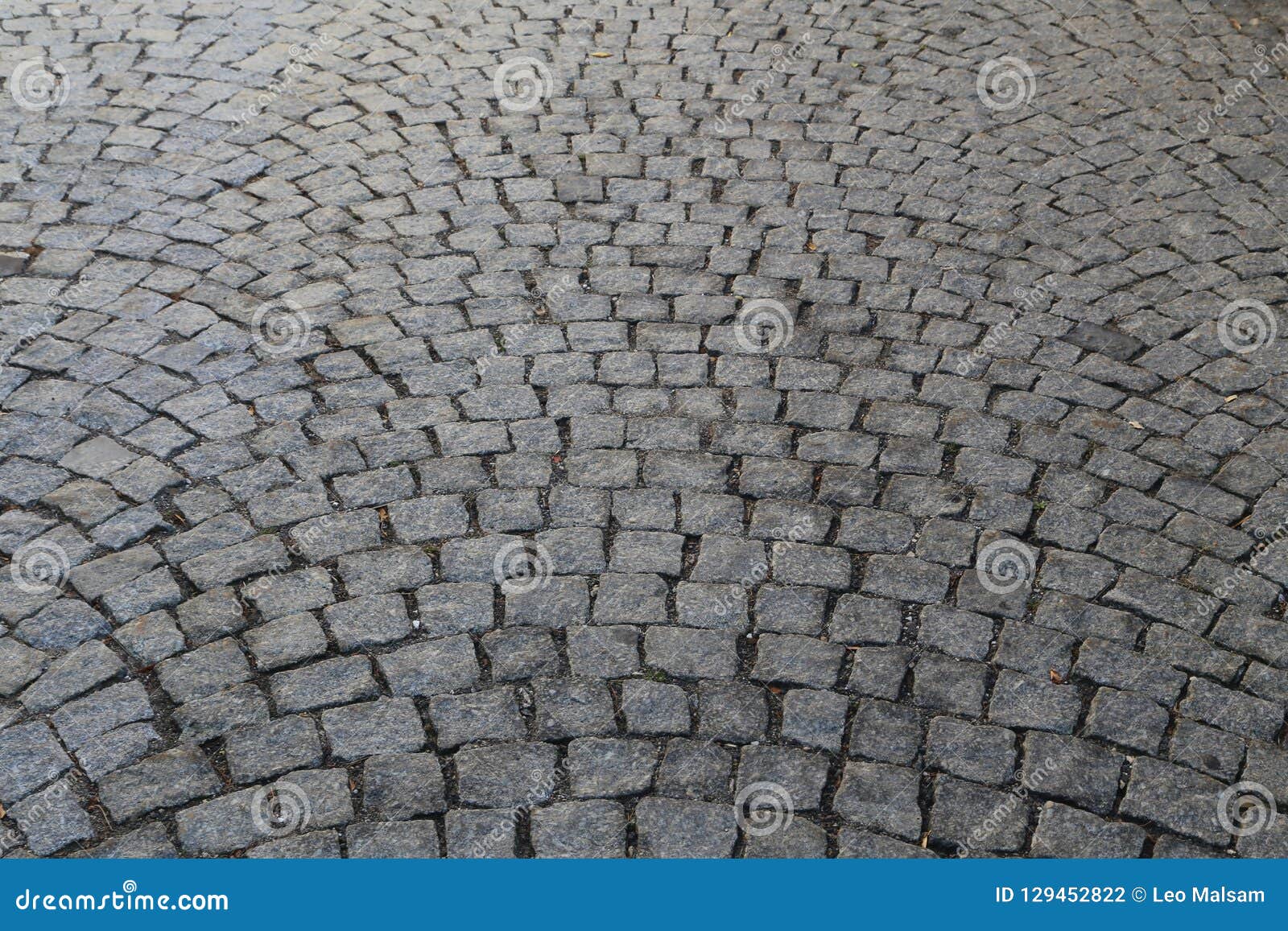 City. Old Cobbled Surface of the Road Stock Photo - Image of ...