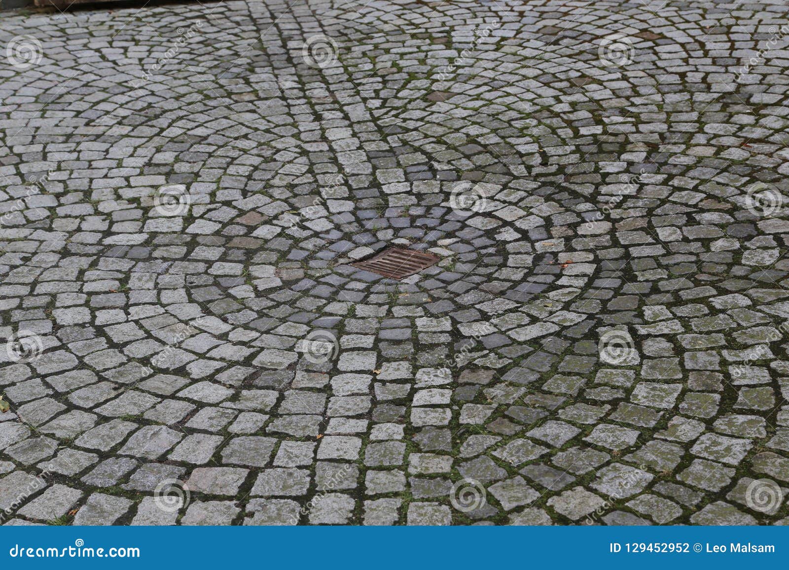 City. Old Cobbled Surface of the Road Stock Photo - Image of floor ...