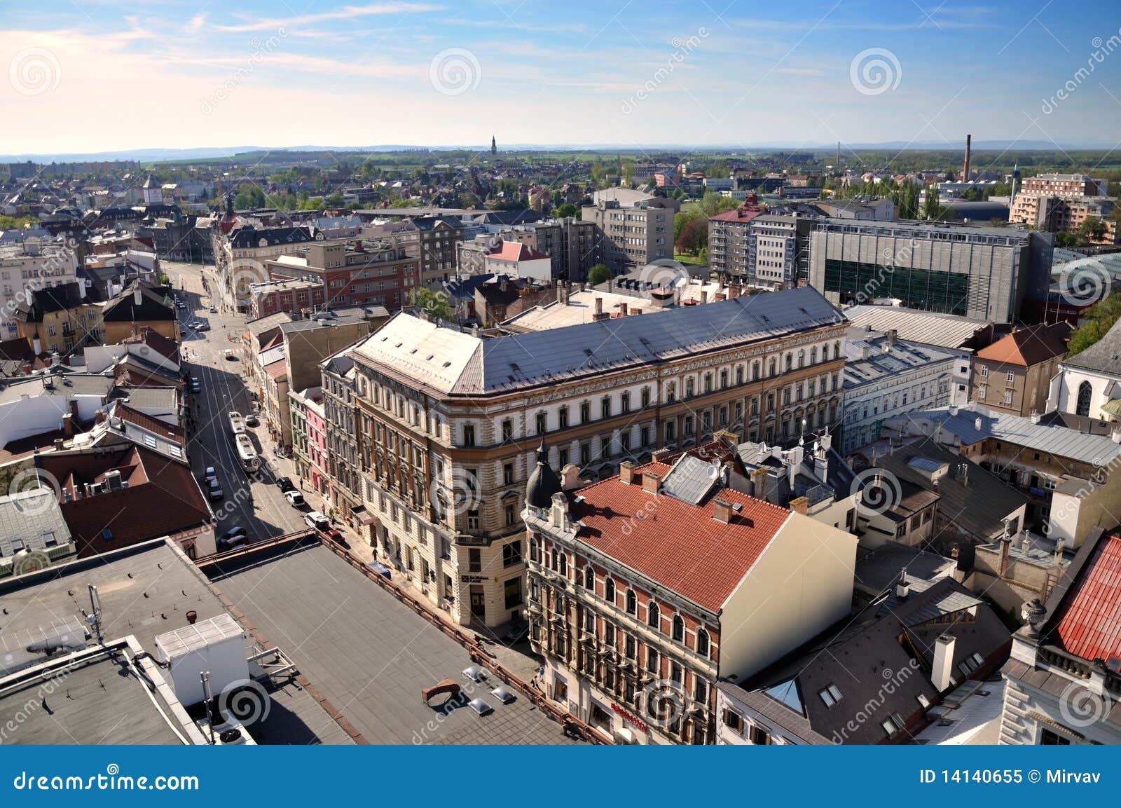 City Olomouc stock image. Image of overcast, clouds, district - 14140655