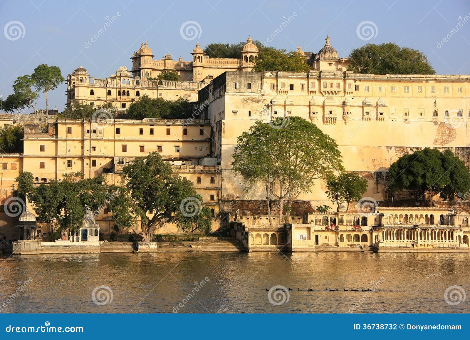 City Palace Complex, Udaipur, India Stock Photo - Image of hindi ...