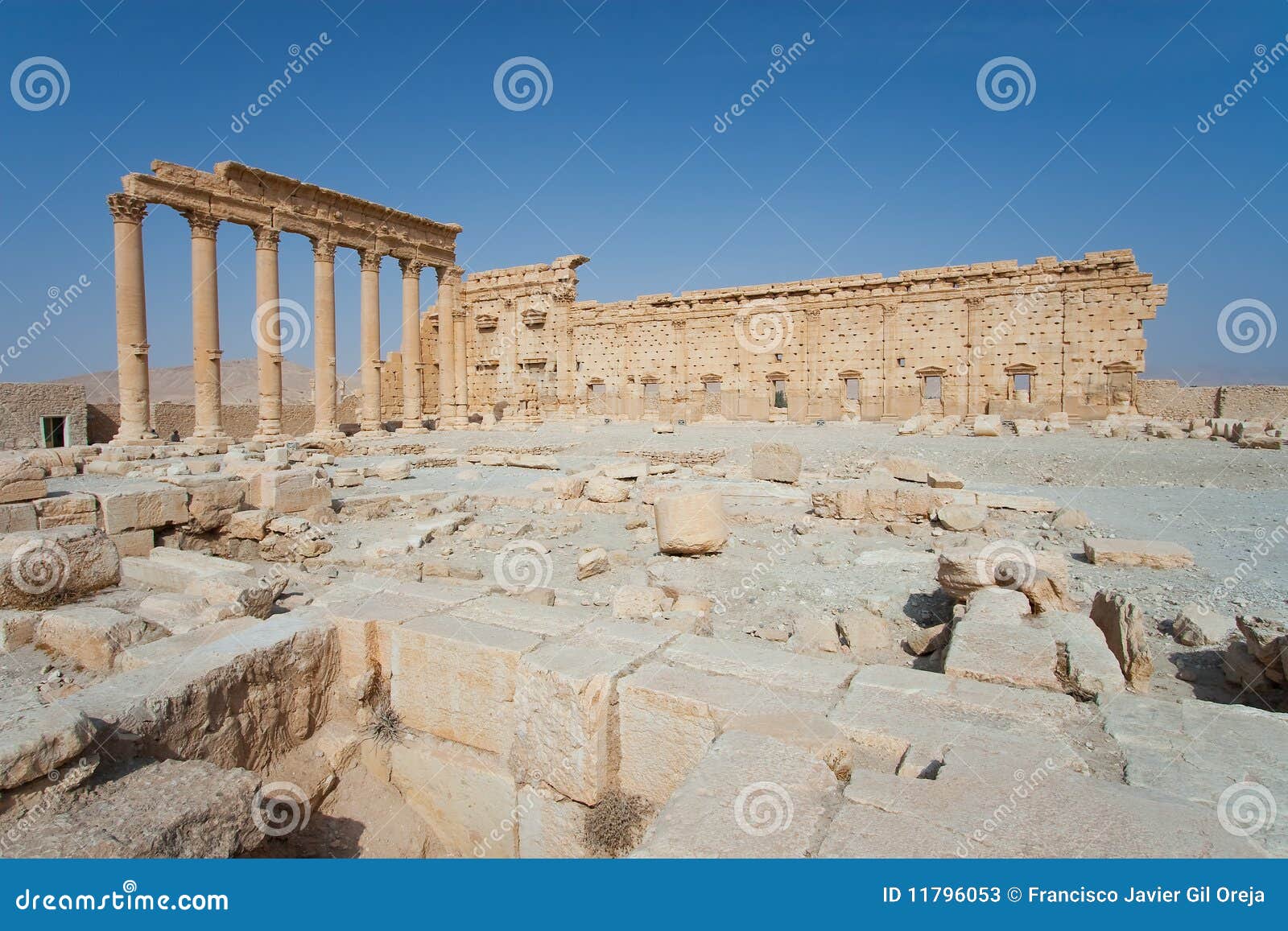 City of Palmira stock image. Image of architecture, culture - 11796053