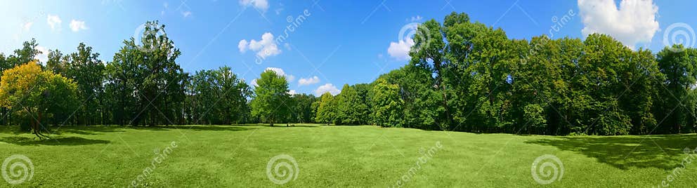 City park stock image. Image of bright, panoramic, panorama - 16141143