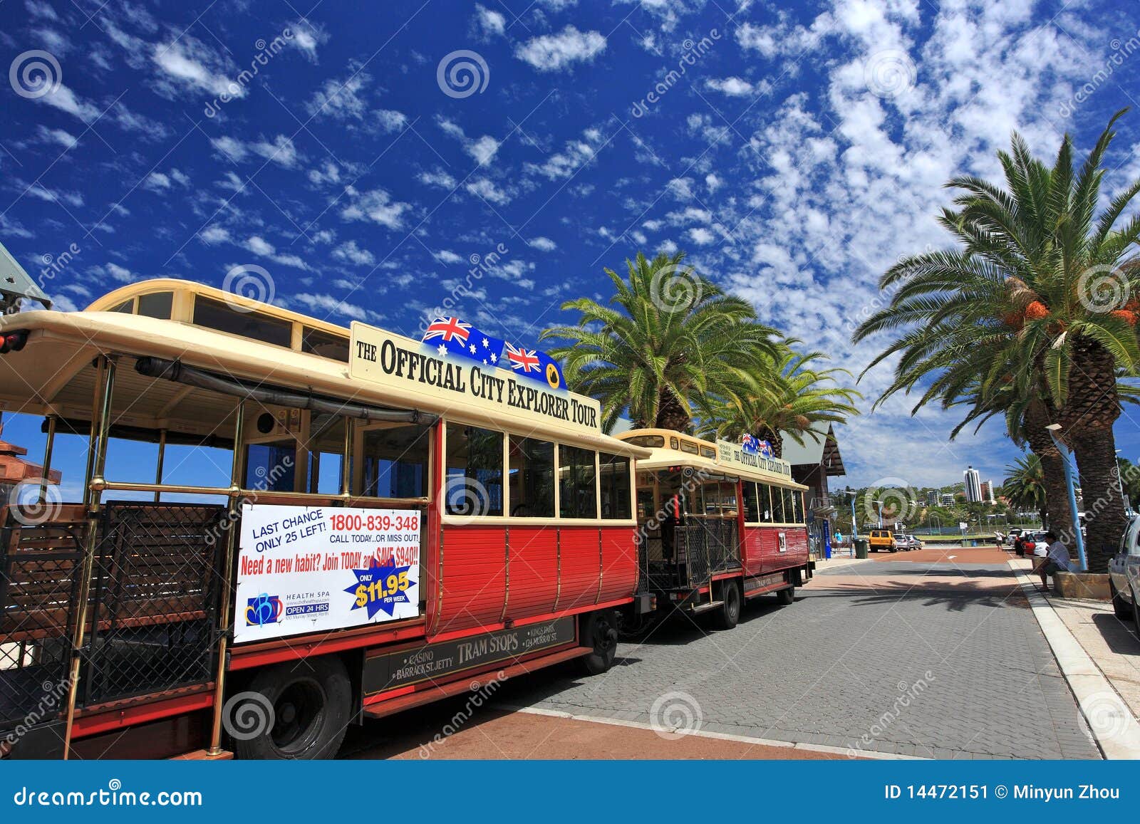 The CITY of PERTH, WESTERN AUSTRALIA Editorial Photo - Image of track ...