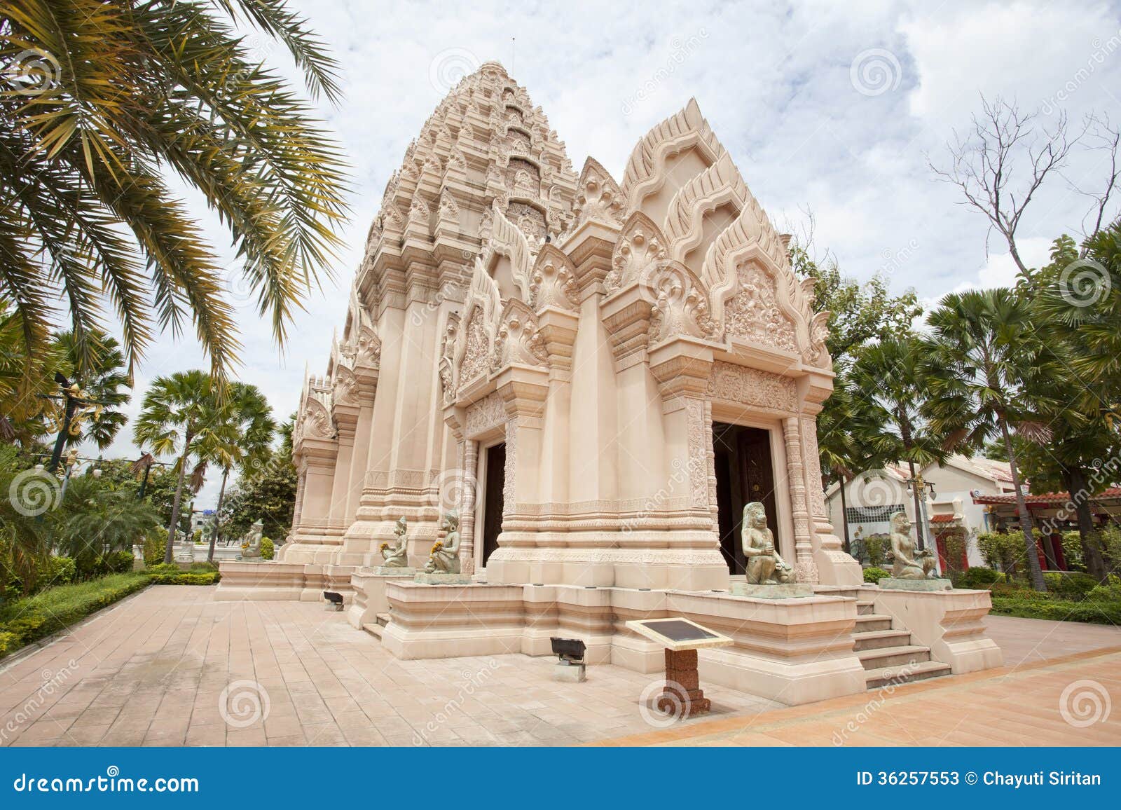 City Pillar Shrine of Buriram Stock Image - Image of thai, stone: 36257553