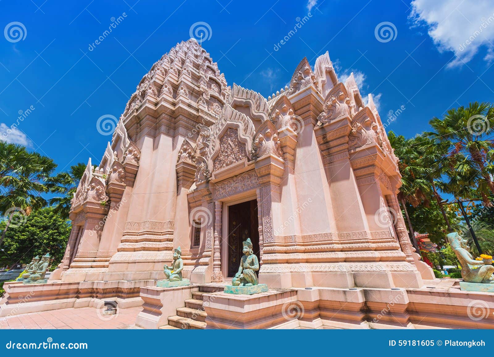 City Pillar Shrine of Buriram, Thailand Stock Image - Image of culture ...