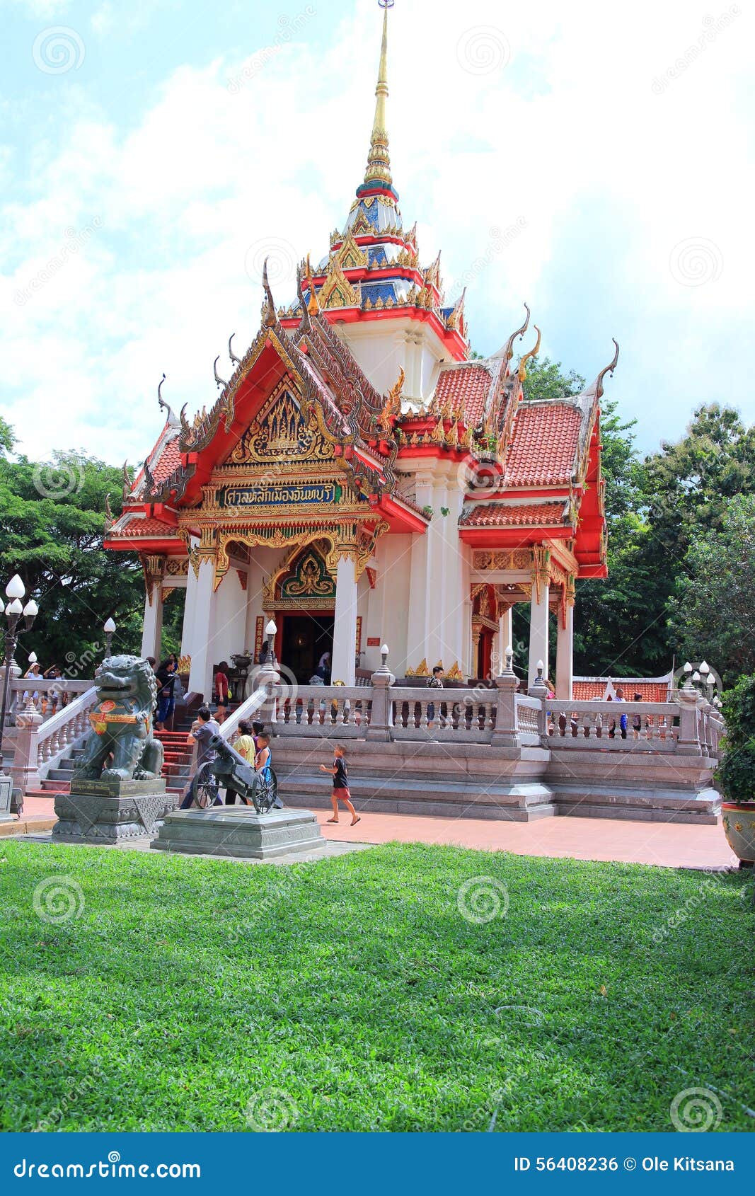 The city pillar shrine editorial photo. Image of thailand - 56408236