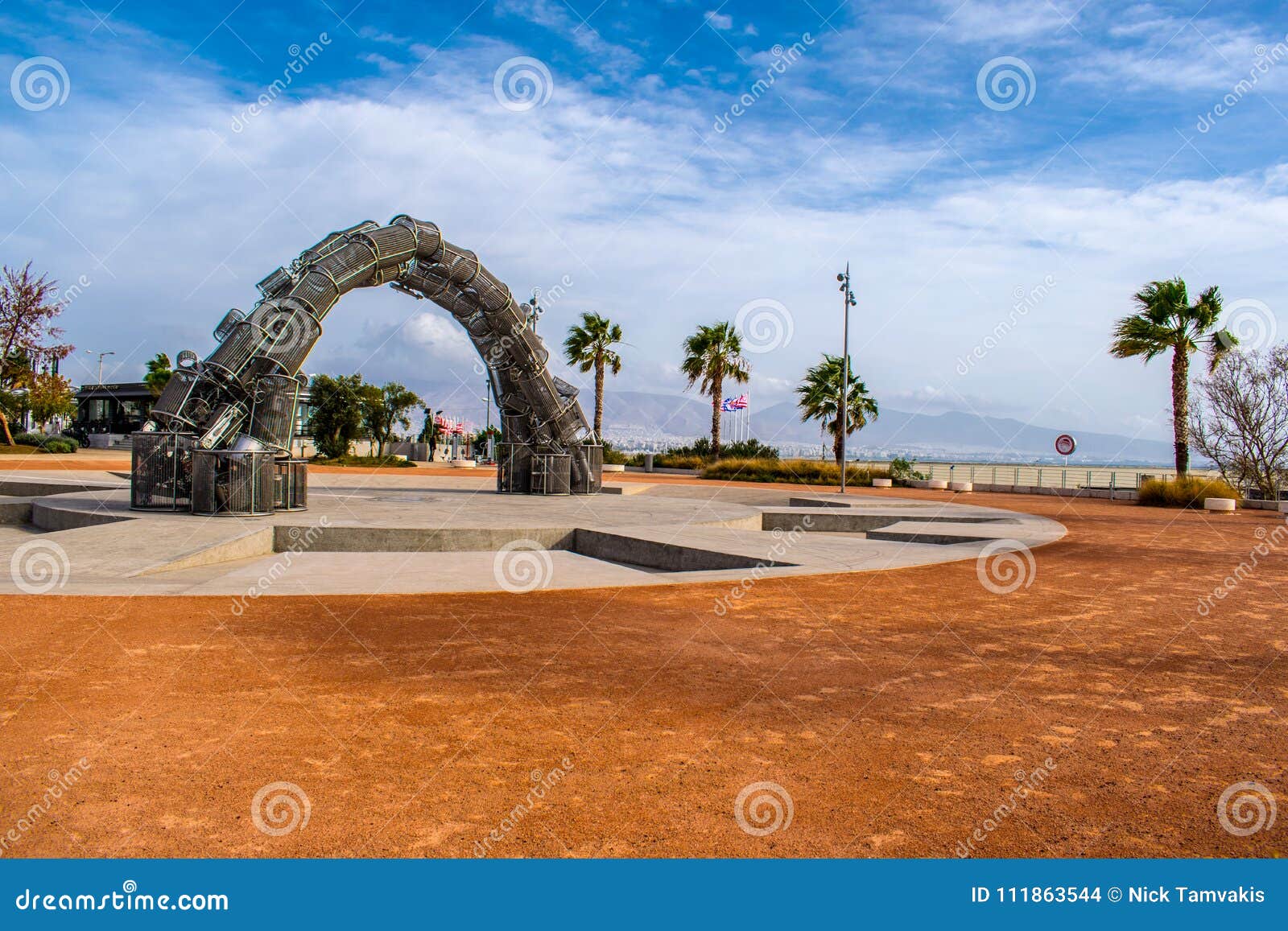 The city of Piraeus editorial stock image. Image of landmark - 111863544