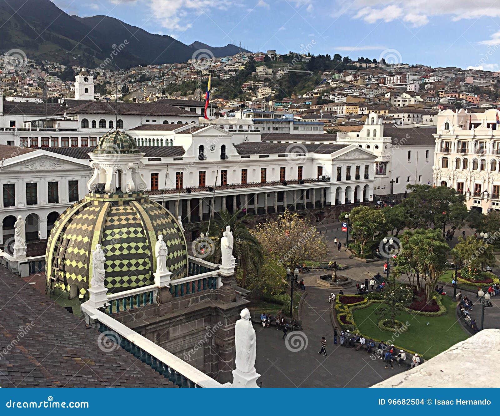 City of Quito stock photo. Image of hispanic, ecuador - 96682504