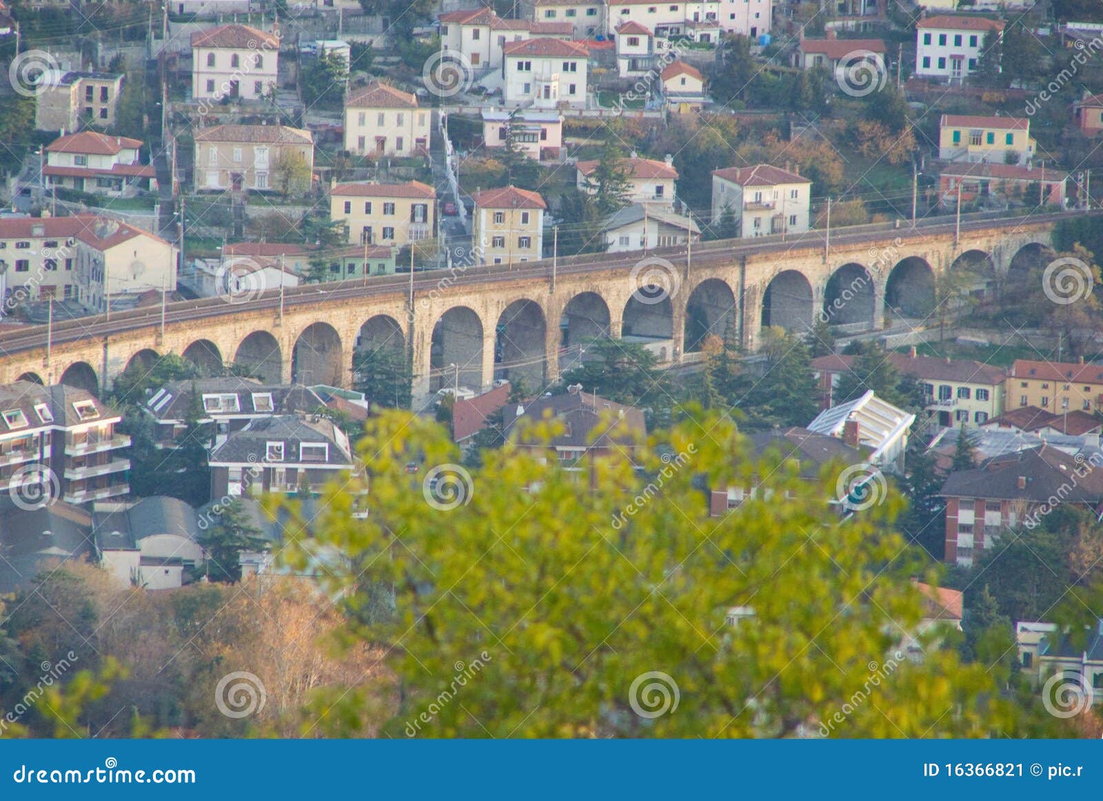 City railway bridge stock image. Image of commute, buildings - 16366821