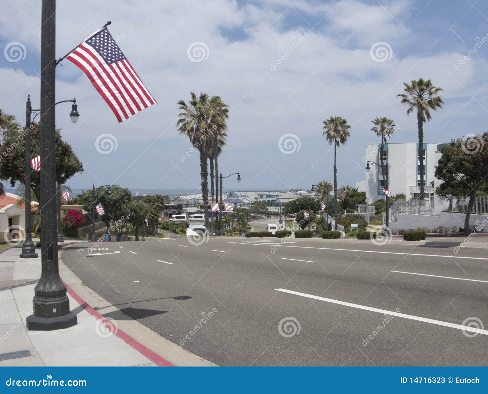 City of Redondo Beach, CA stock image. Image of palms - 14716323