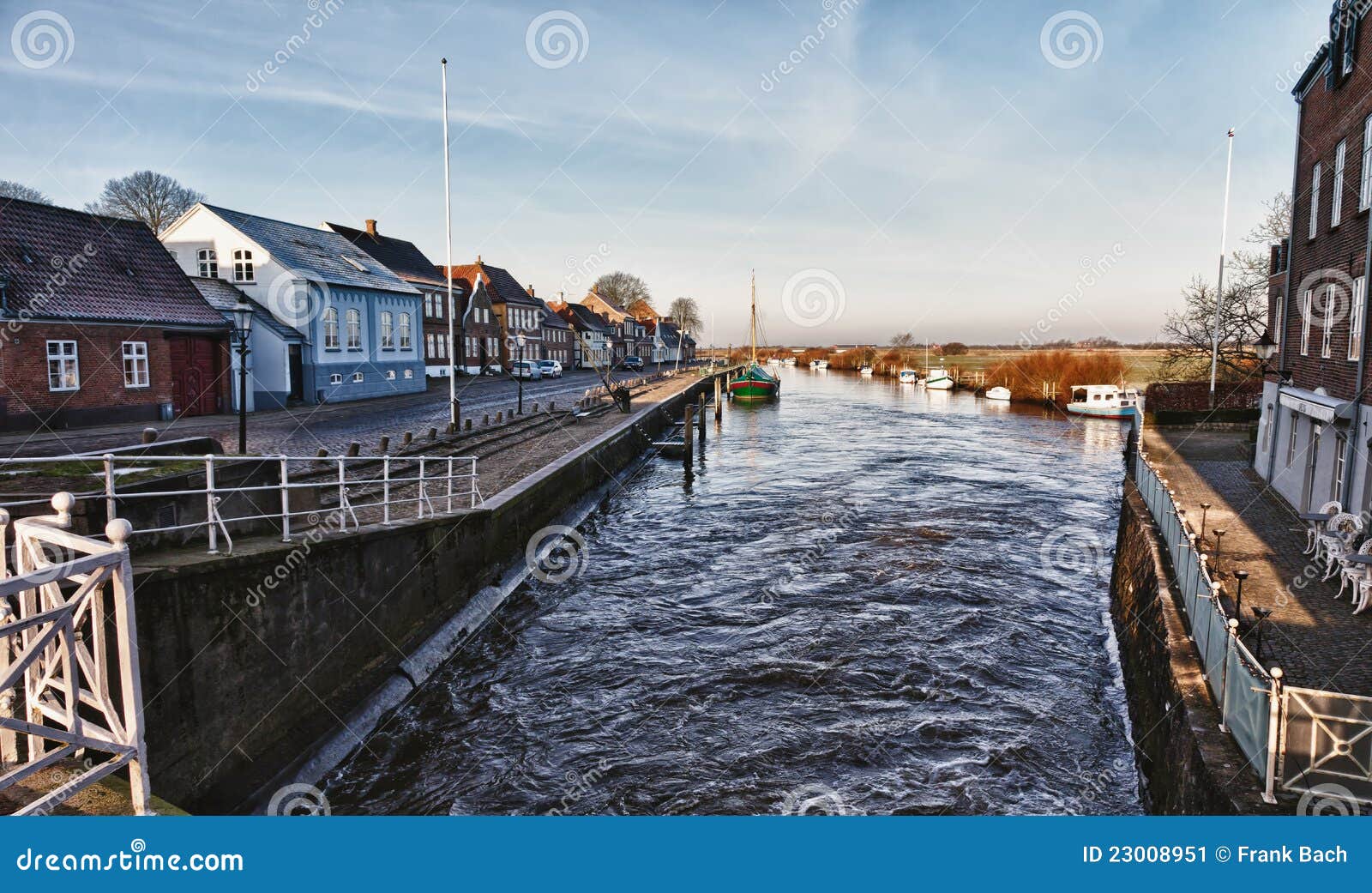 City of Ribe, Denmark stock image. Image of design, cobbled - 23008951