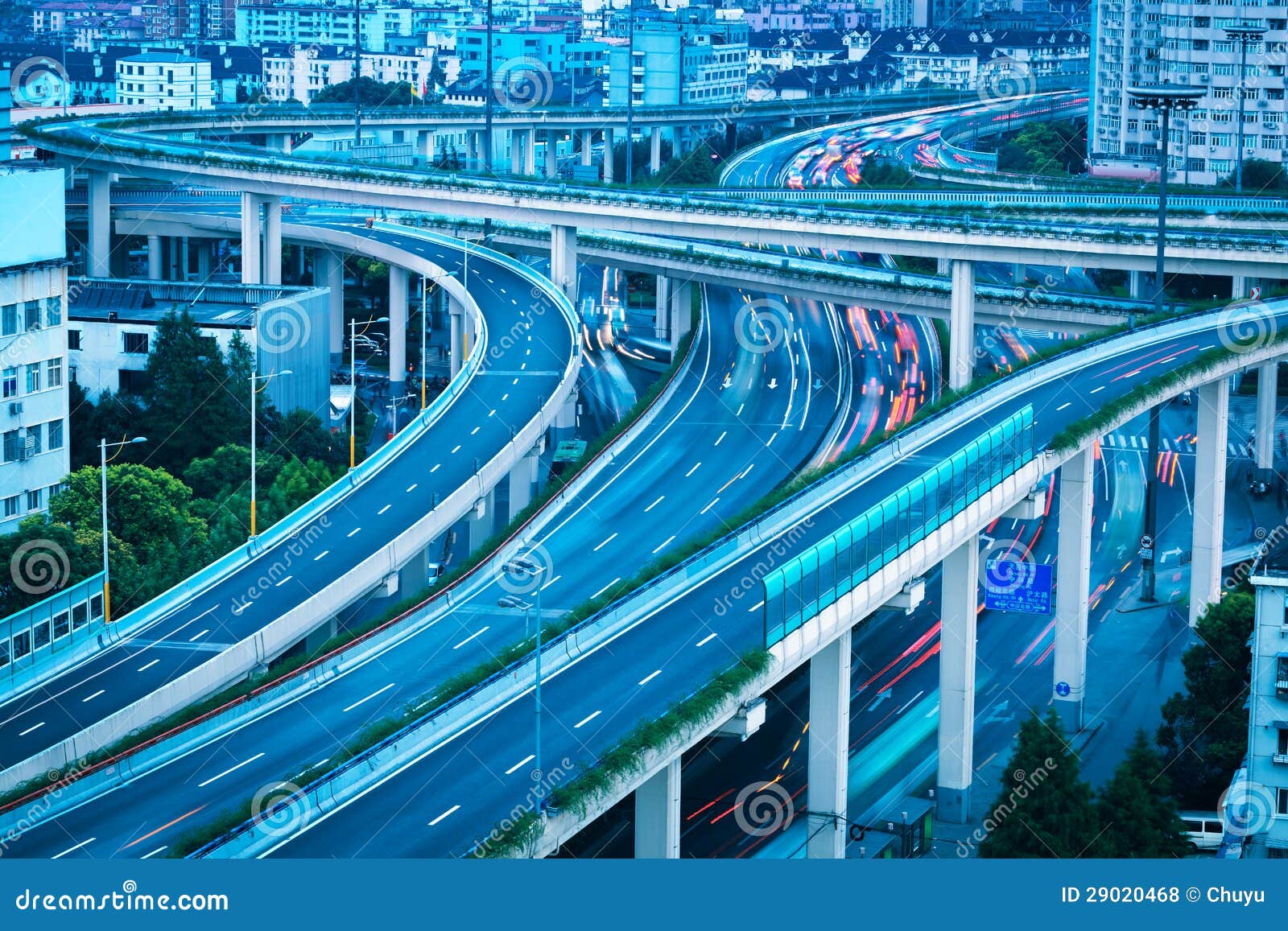 City road interchange stock photo. Image of china, junction - 29020468