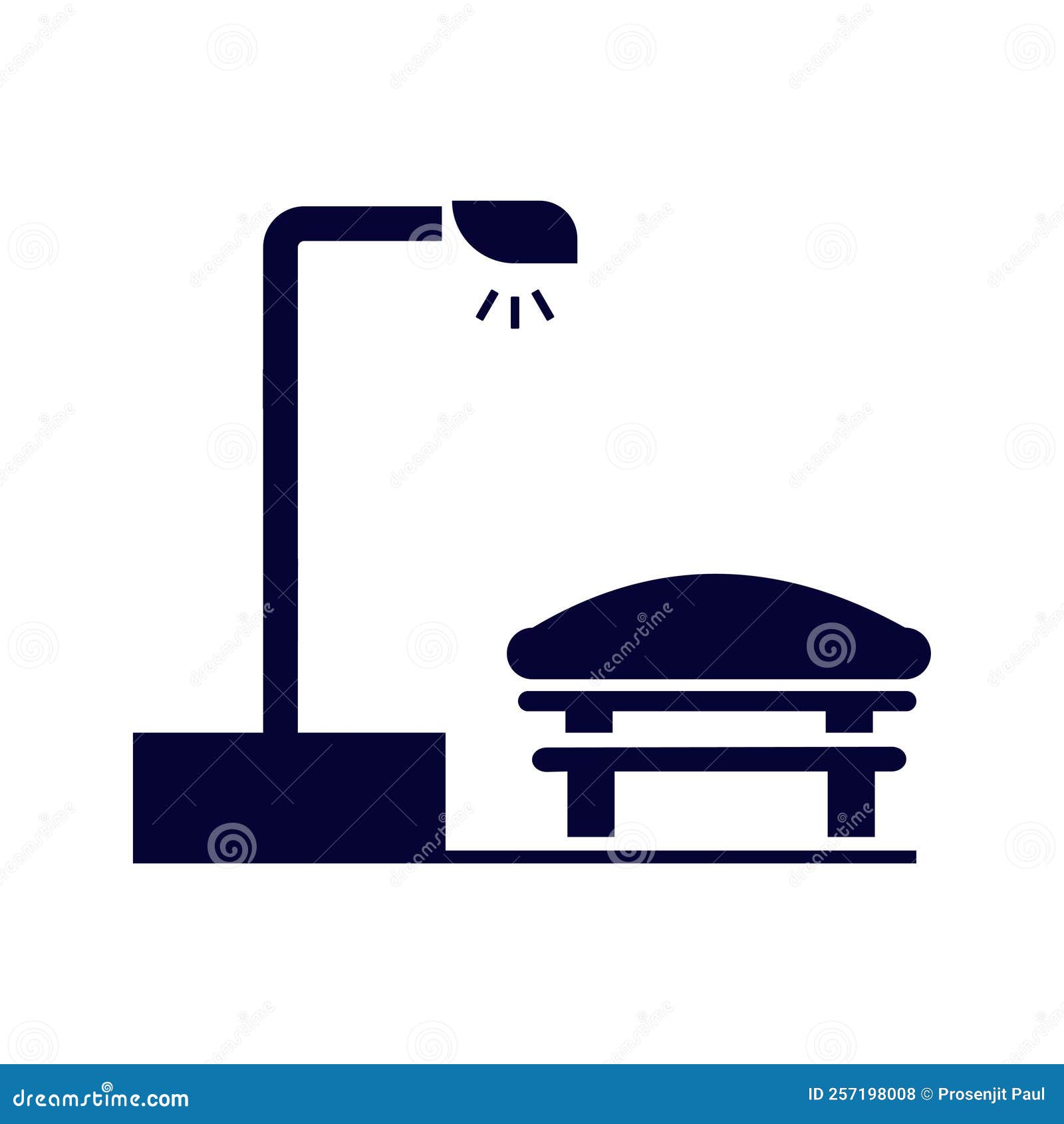 City Road Light, Road Lamp Icon Stock Vector - Illustration of ...