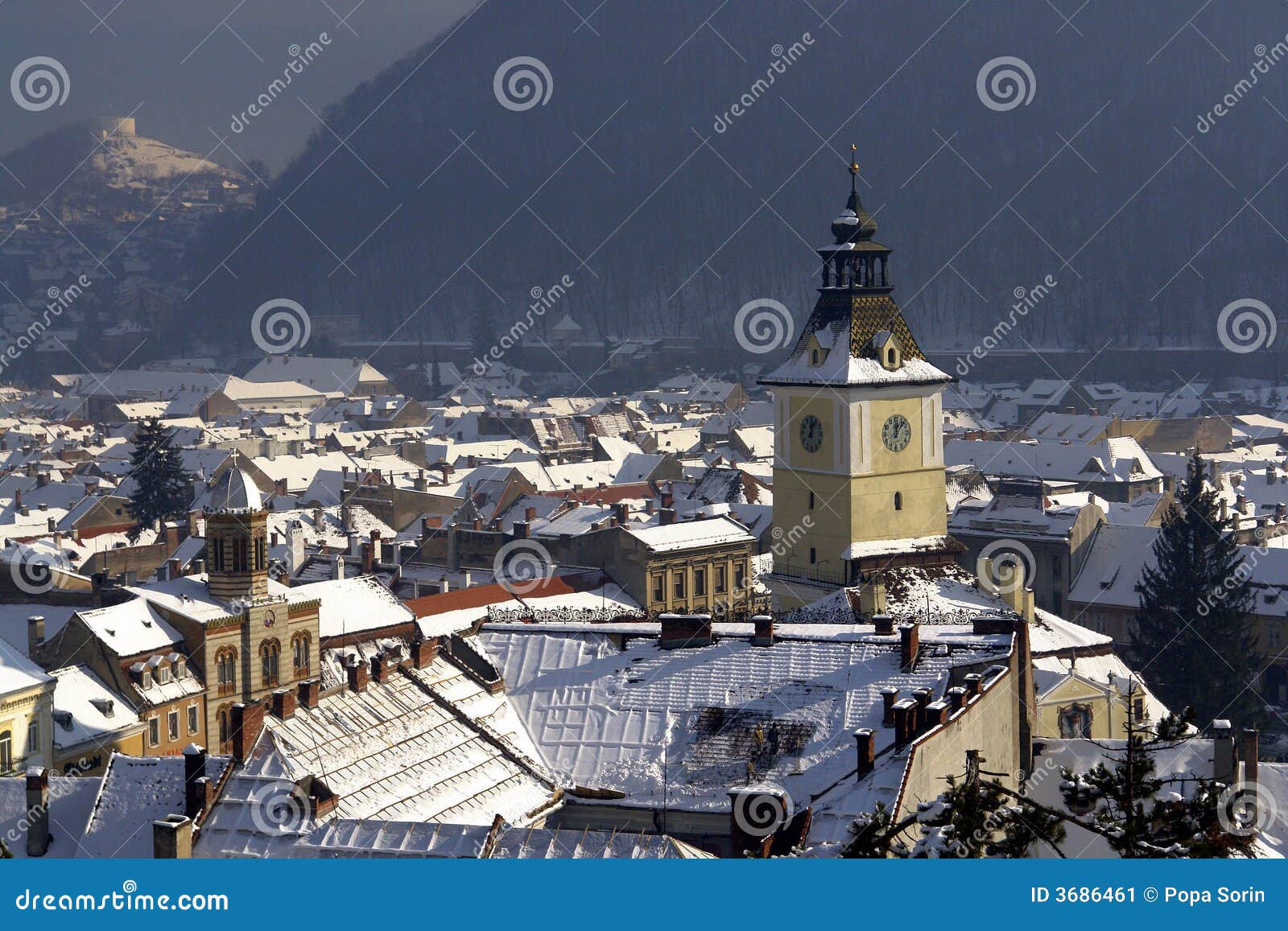 558 Rooftops Brasov Romania Stock Photos - Free & Royalty-Free Stock ...