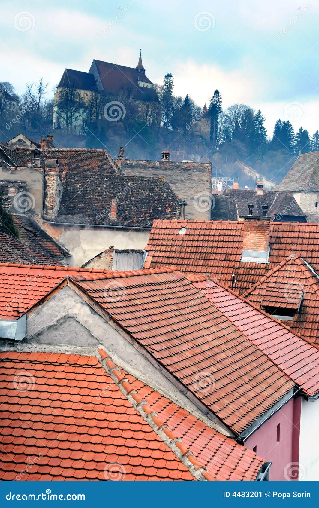 City rooftops stock image. Image of france, europe, history - 4483201