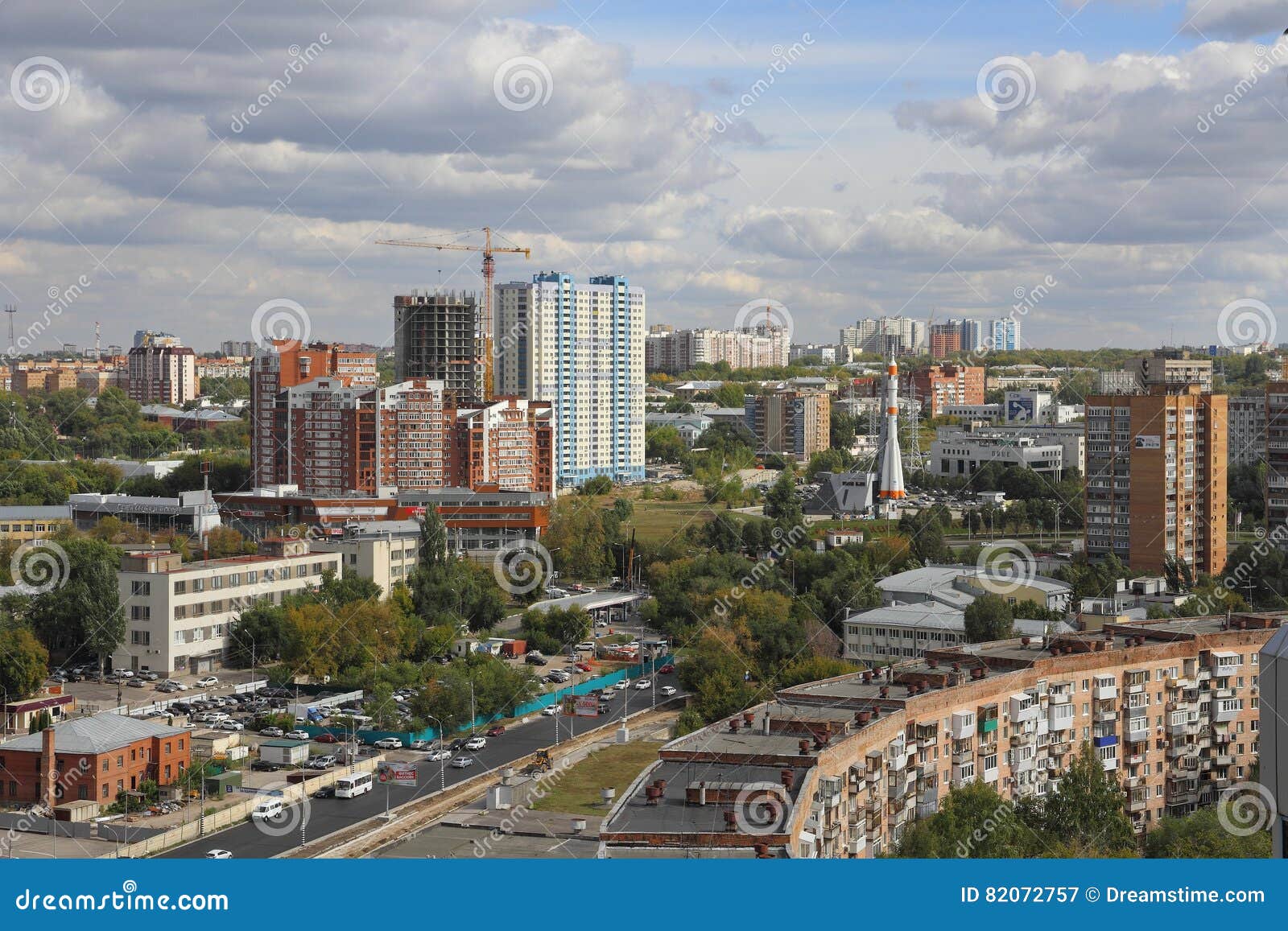 The City of Samara in Summer Editorial Photography - Image of samara ...