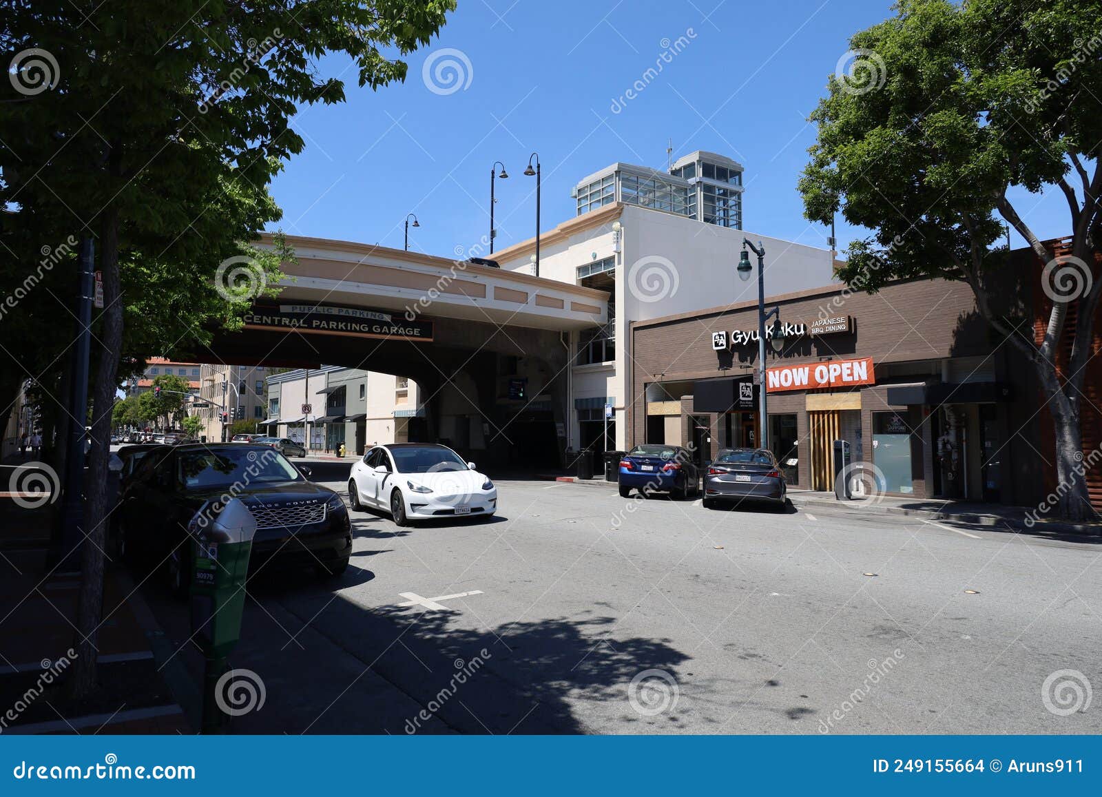 City of San Mateo California Editorial Stock Image - Image of urban ...