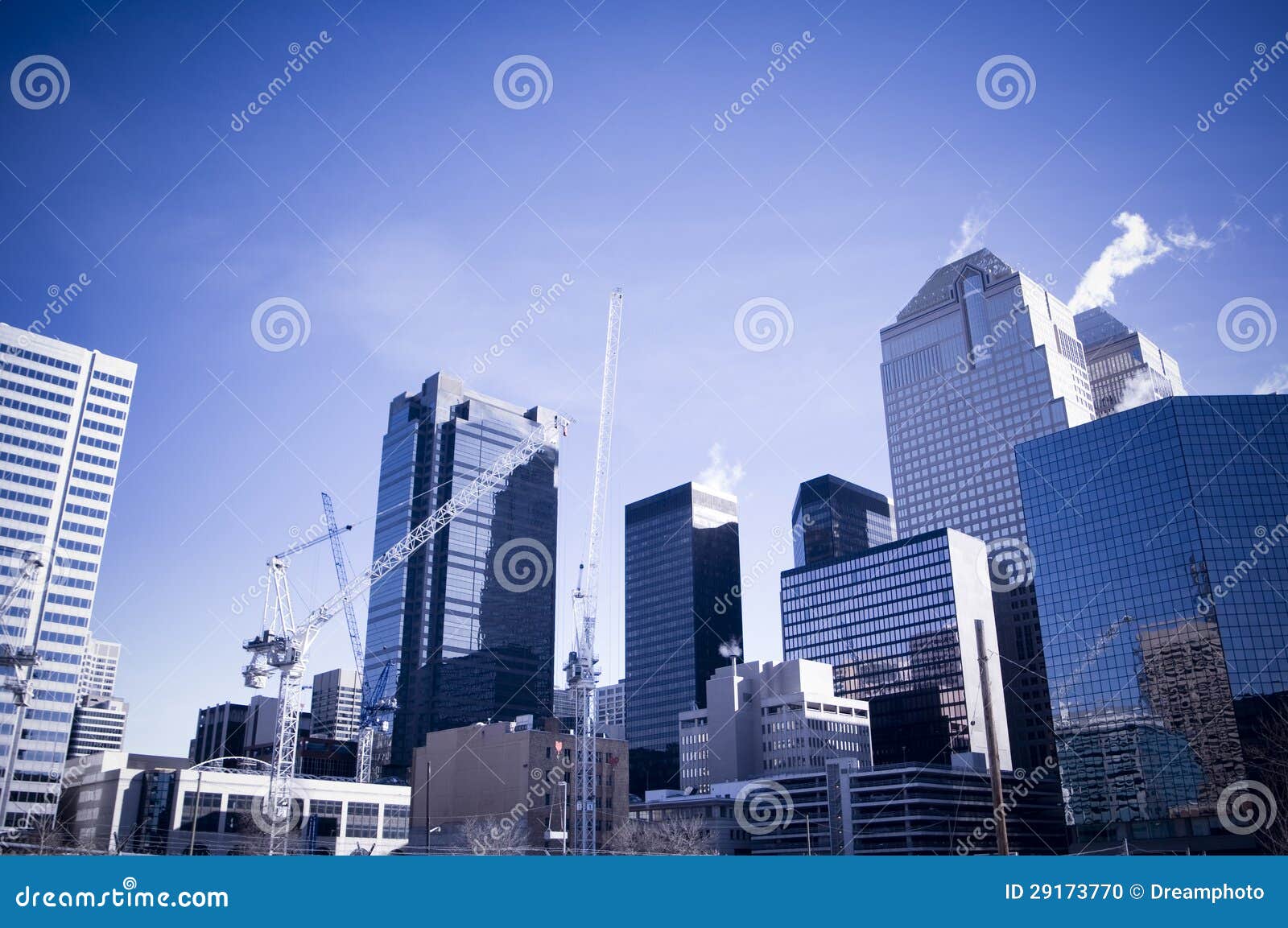 City scape calgary stock photo. Image of landmark, corporate - 29173770