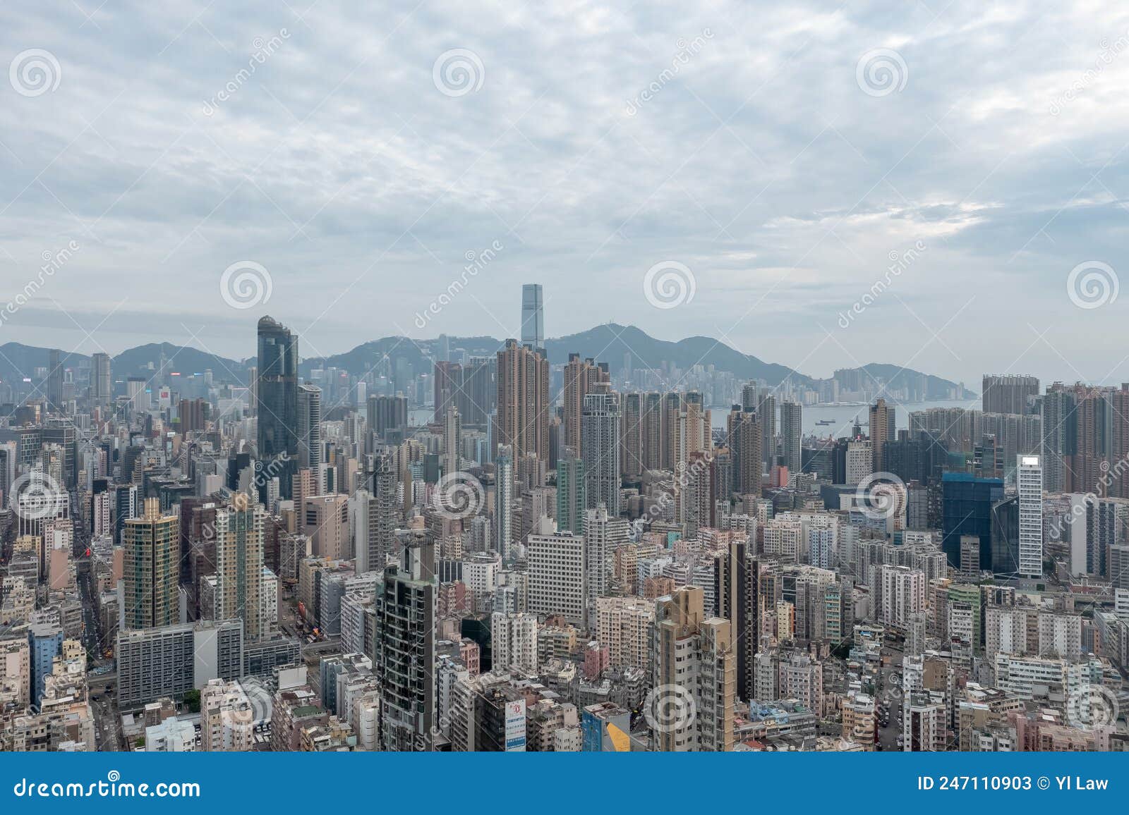 A City Scape of Kowloon South at Kowloon Peninsula 9 May 2022 Editorial ...