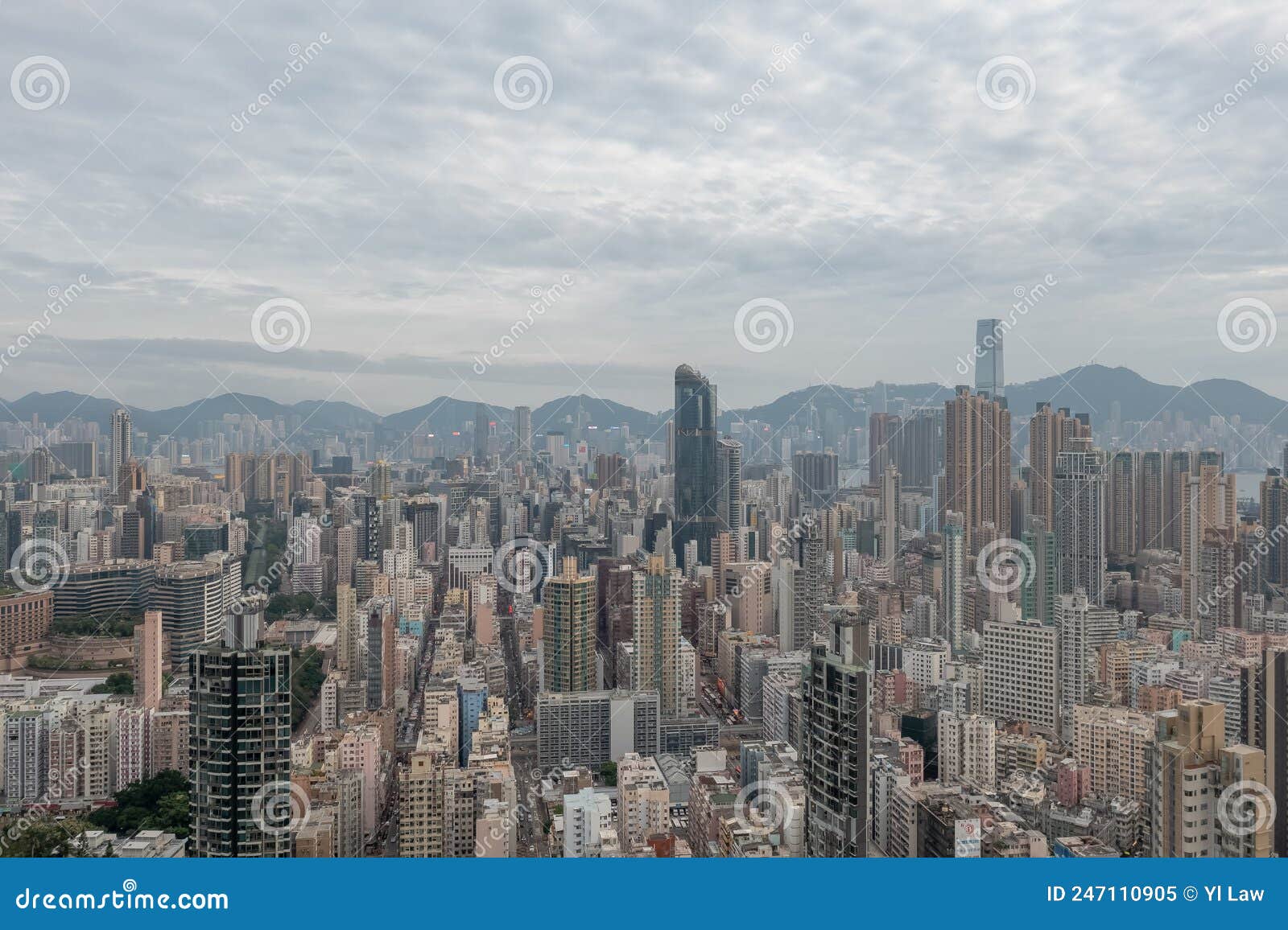 A City Scape of Kowloon South at Kowloon Peninsula 9 May 2022 Editorial ...