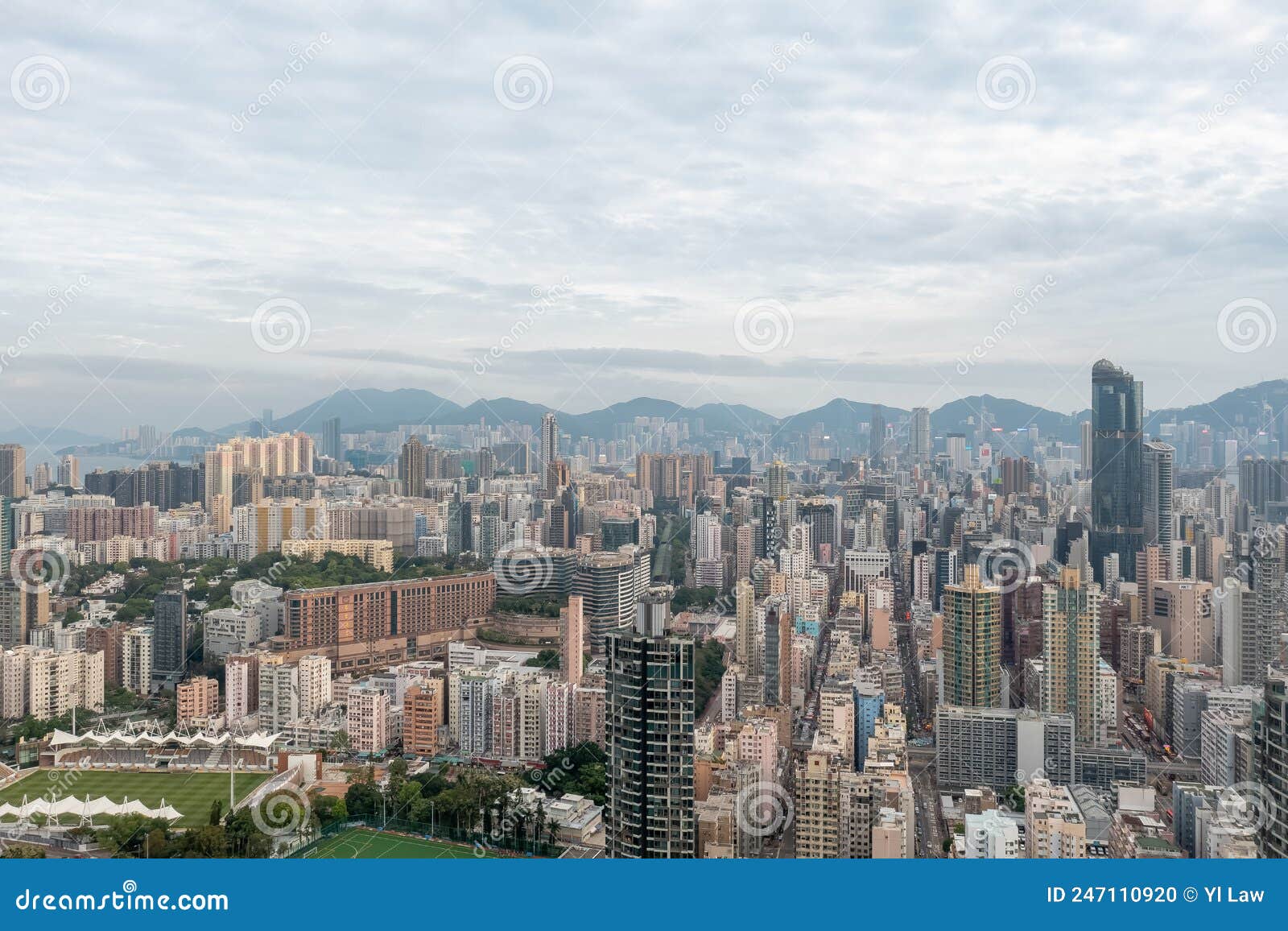 A City Scape of Kowloon South at Kowloon Peninsula 9 May 2022 Editorial ...