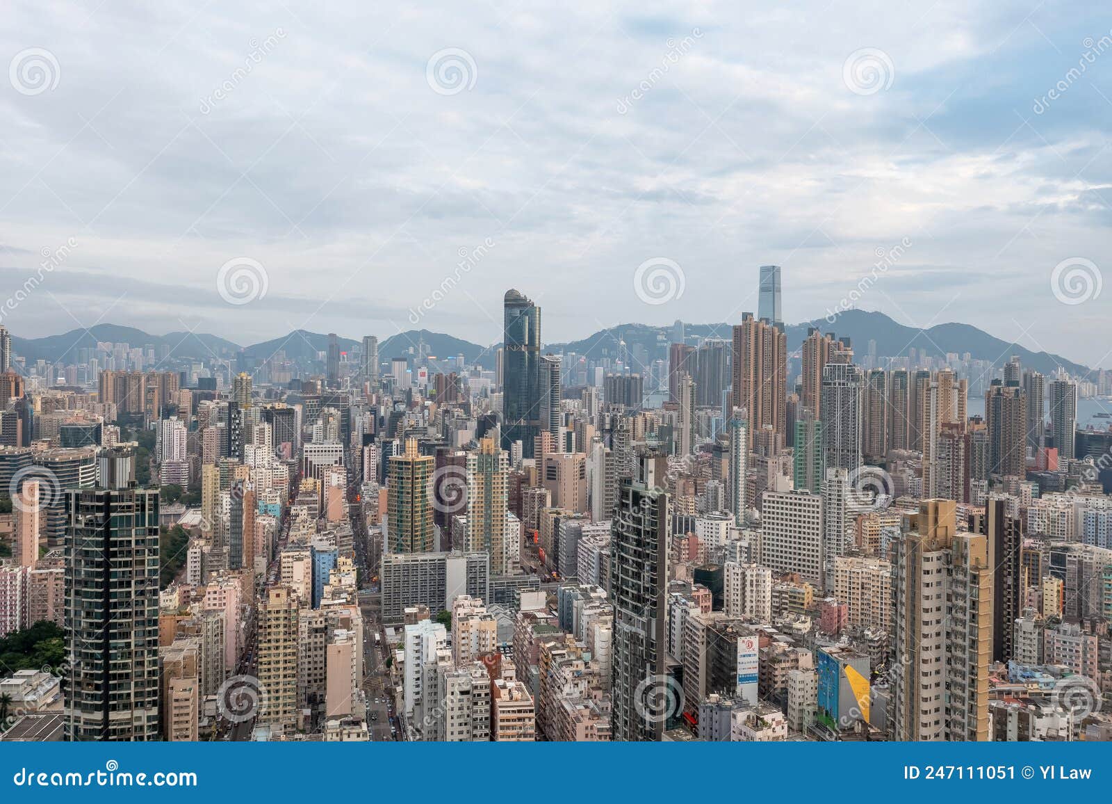 A City Scape of Kowloon South at Kowloon Peninsula 9 May 2022 Editorial ...